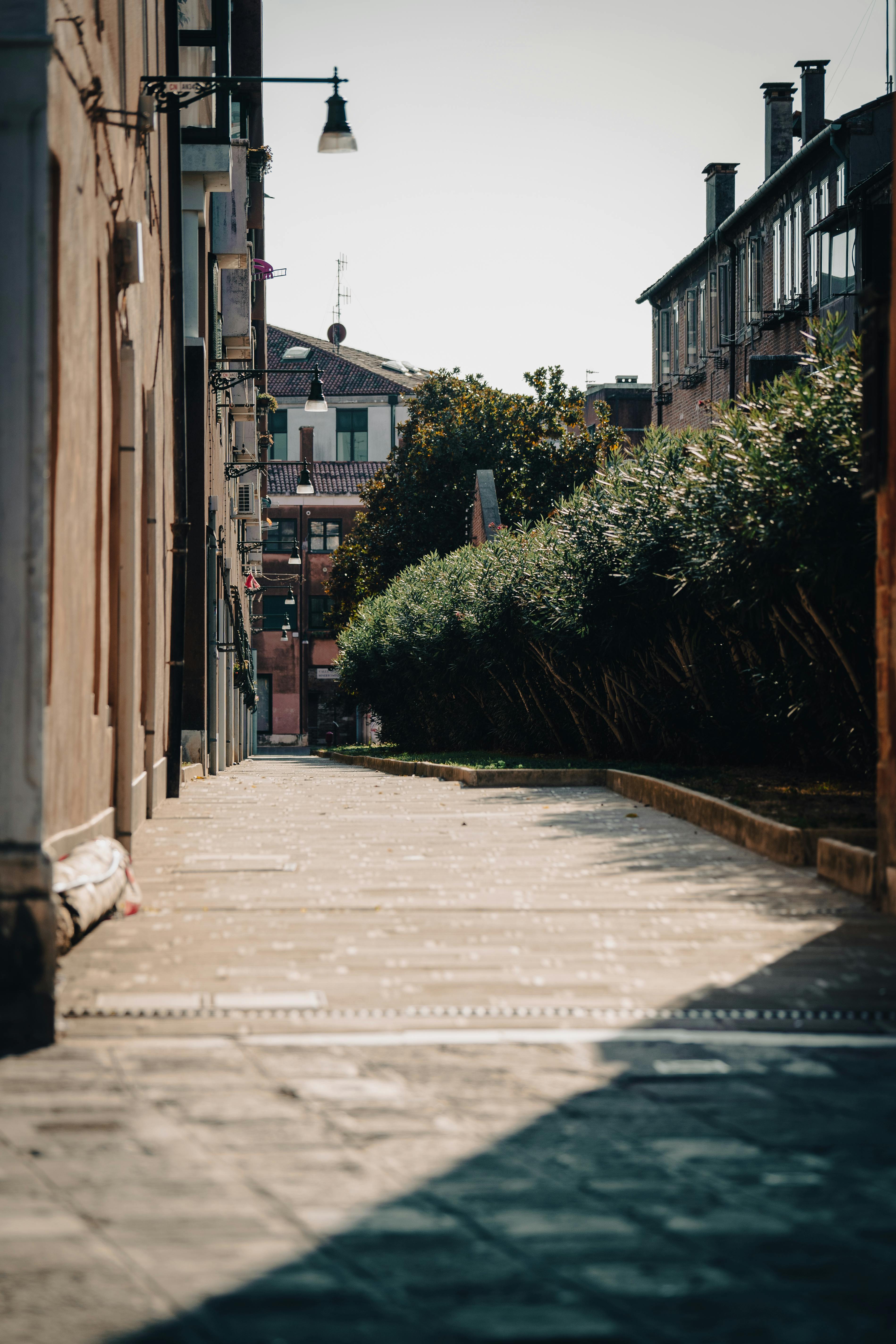 An Alley Between Buildings · Free Stock Photo