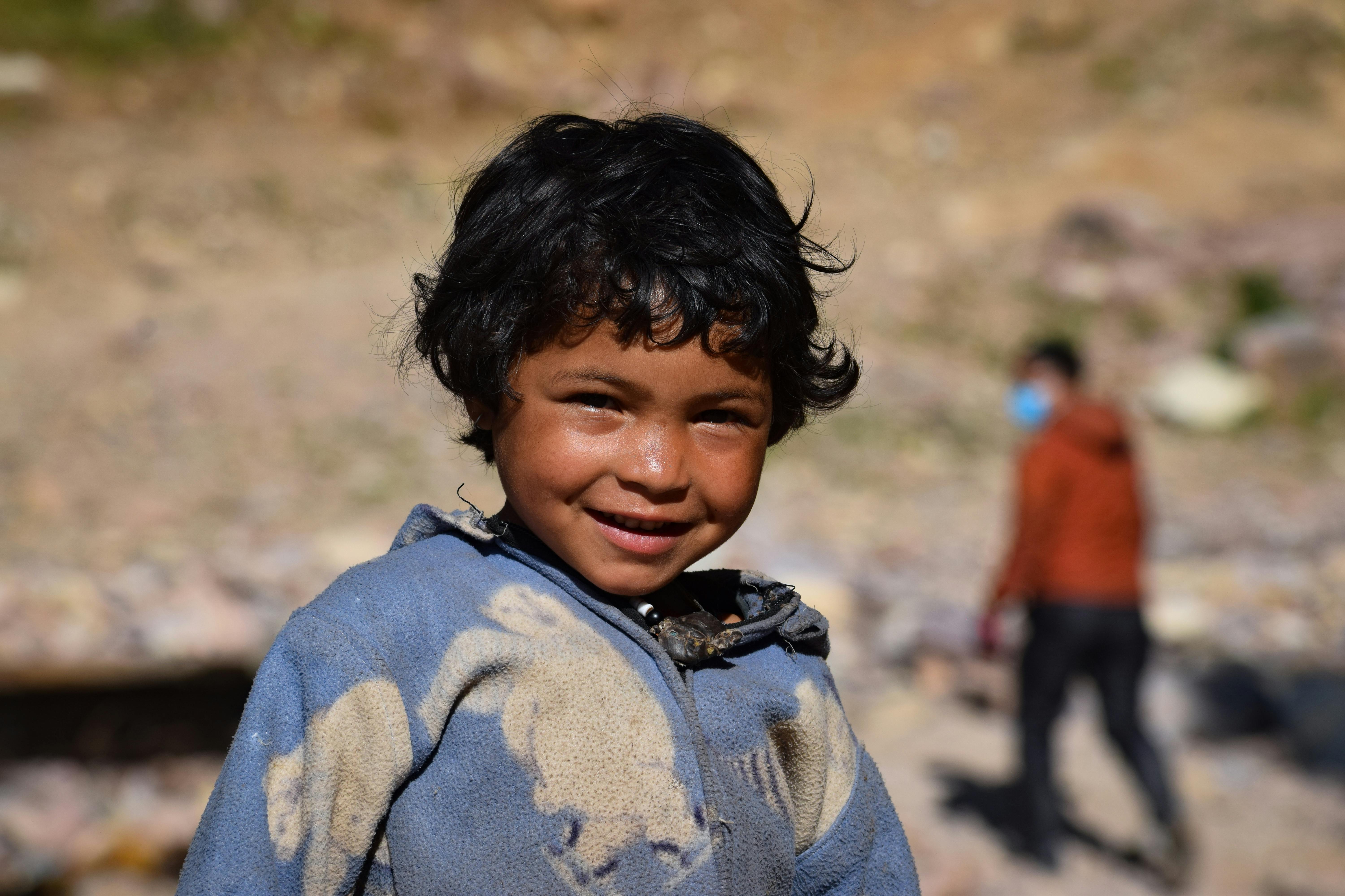 A Young Child Smiling · Free Stock Photo