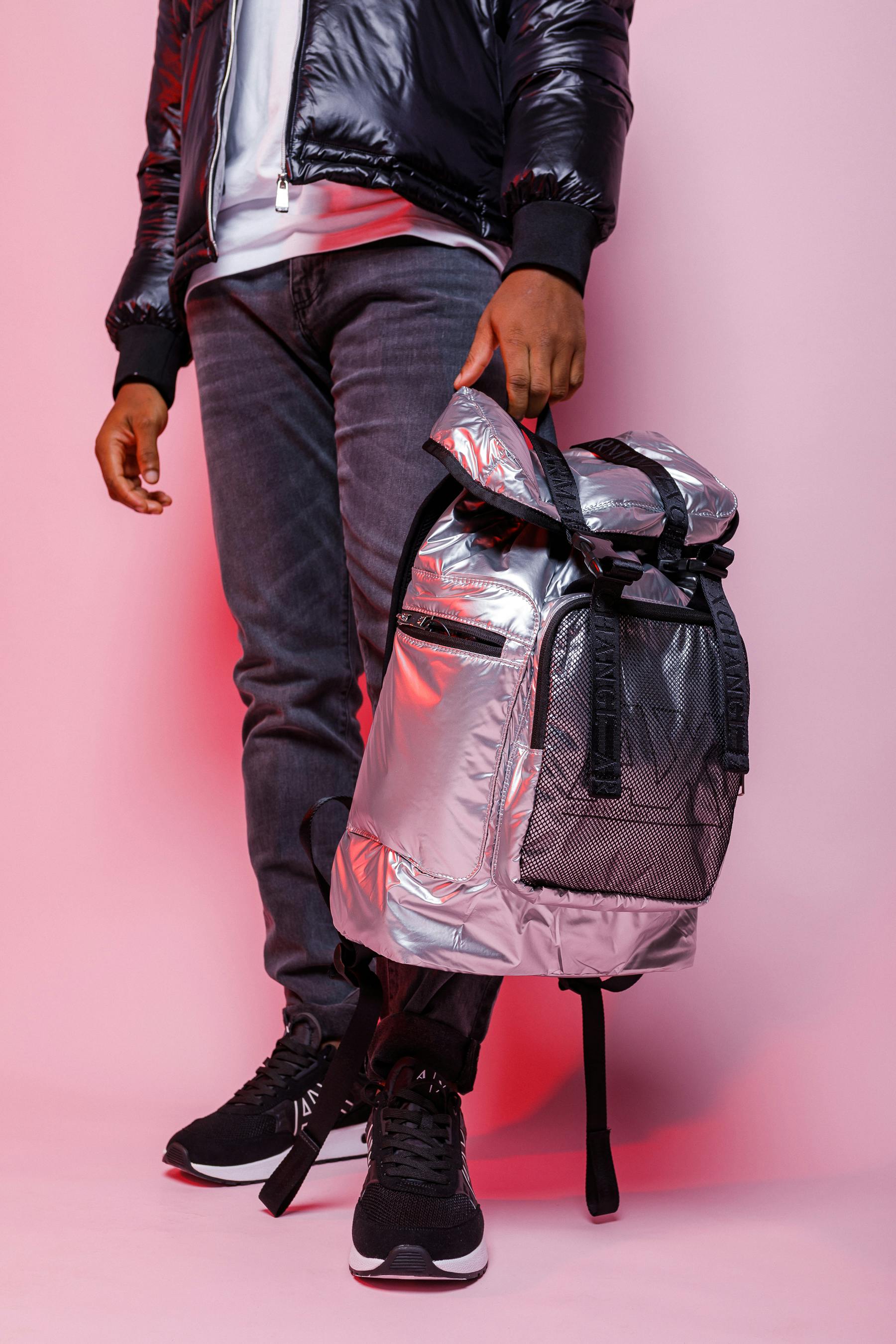 Man Holding Backpack Photos, Download The BEST Free Man Holding ...