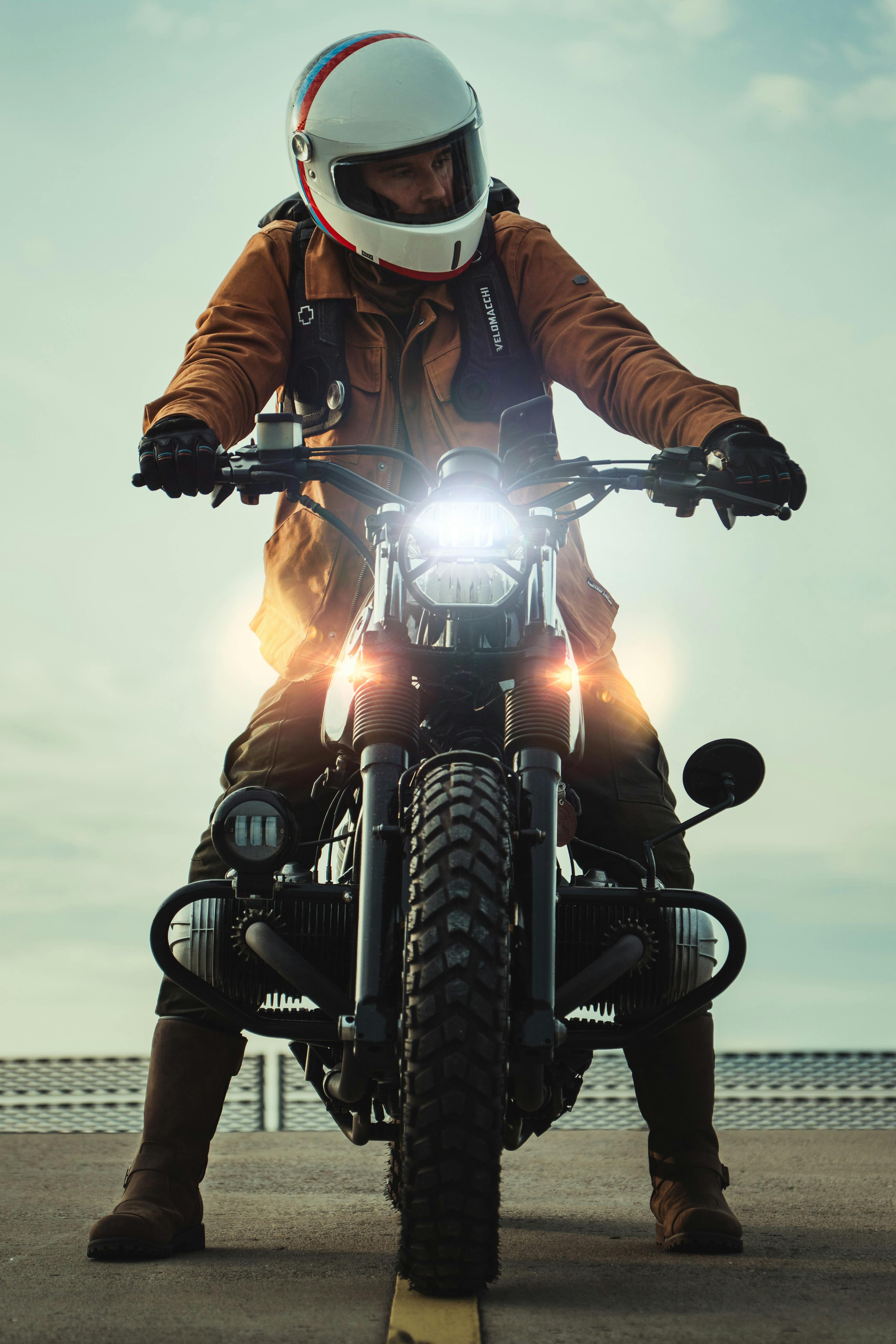 Man Riding a Motorcycle · Free Stock Photo