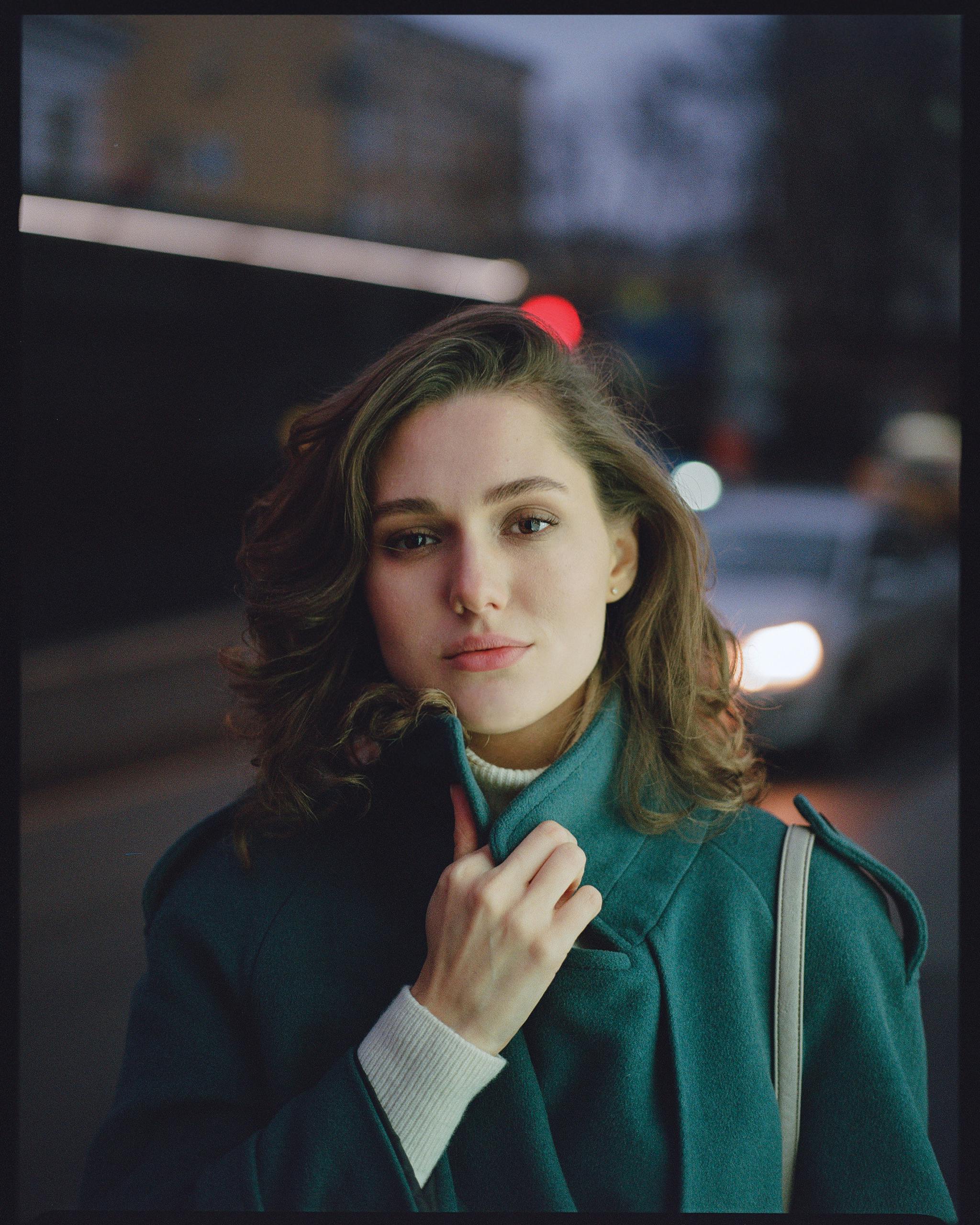 Woman Taking a Self Portrait · Free Stock Photo