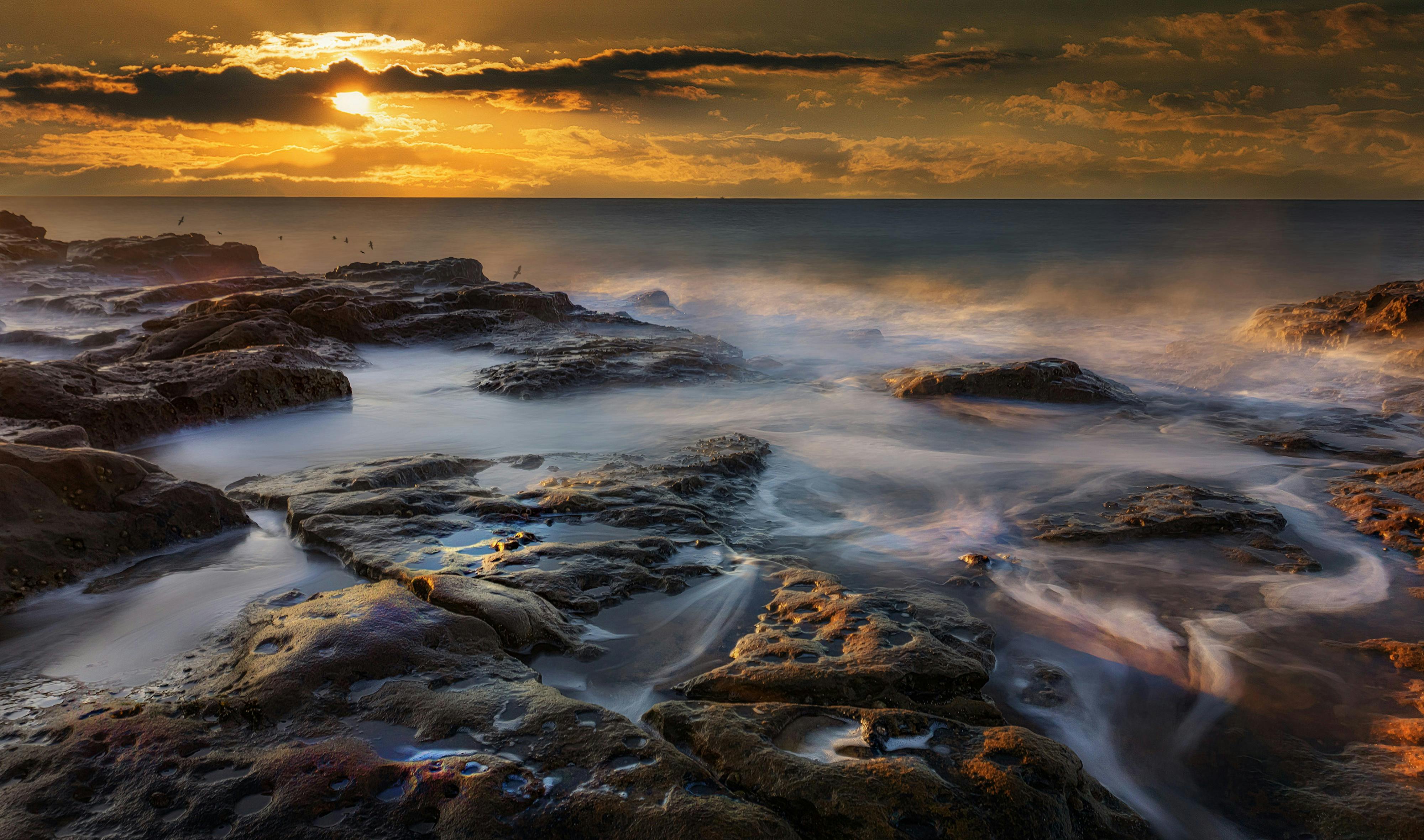 Photo of a Seacoast with Buildings · Free Stock Photo