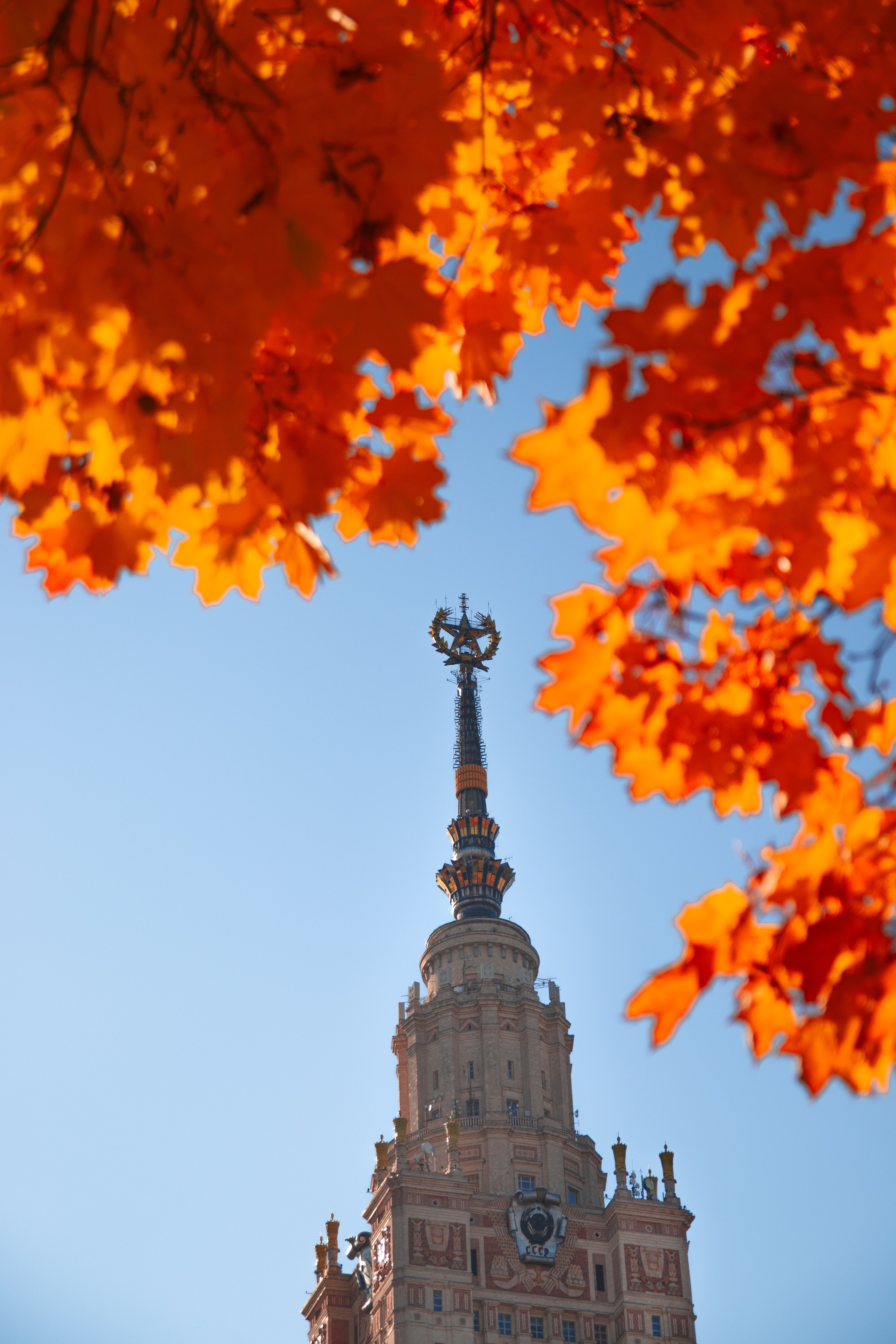 Moscow State University Building in Russia · Free Stock Photo