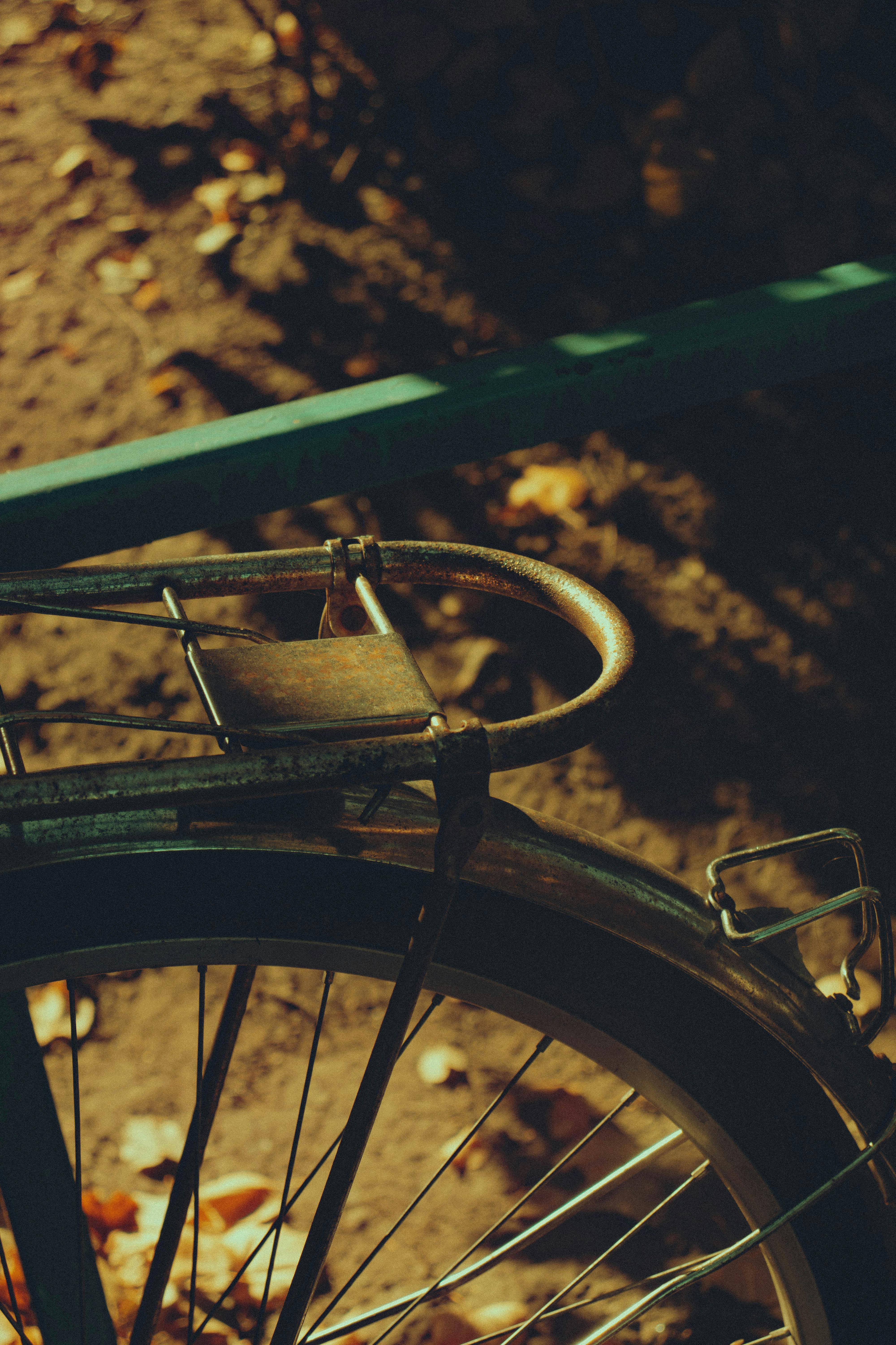 Close-Up Shot of Bicycle · Free Stock Photo