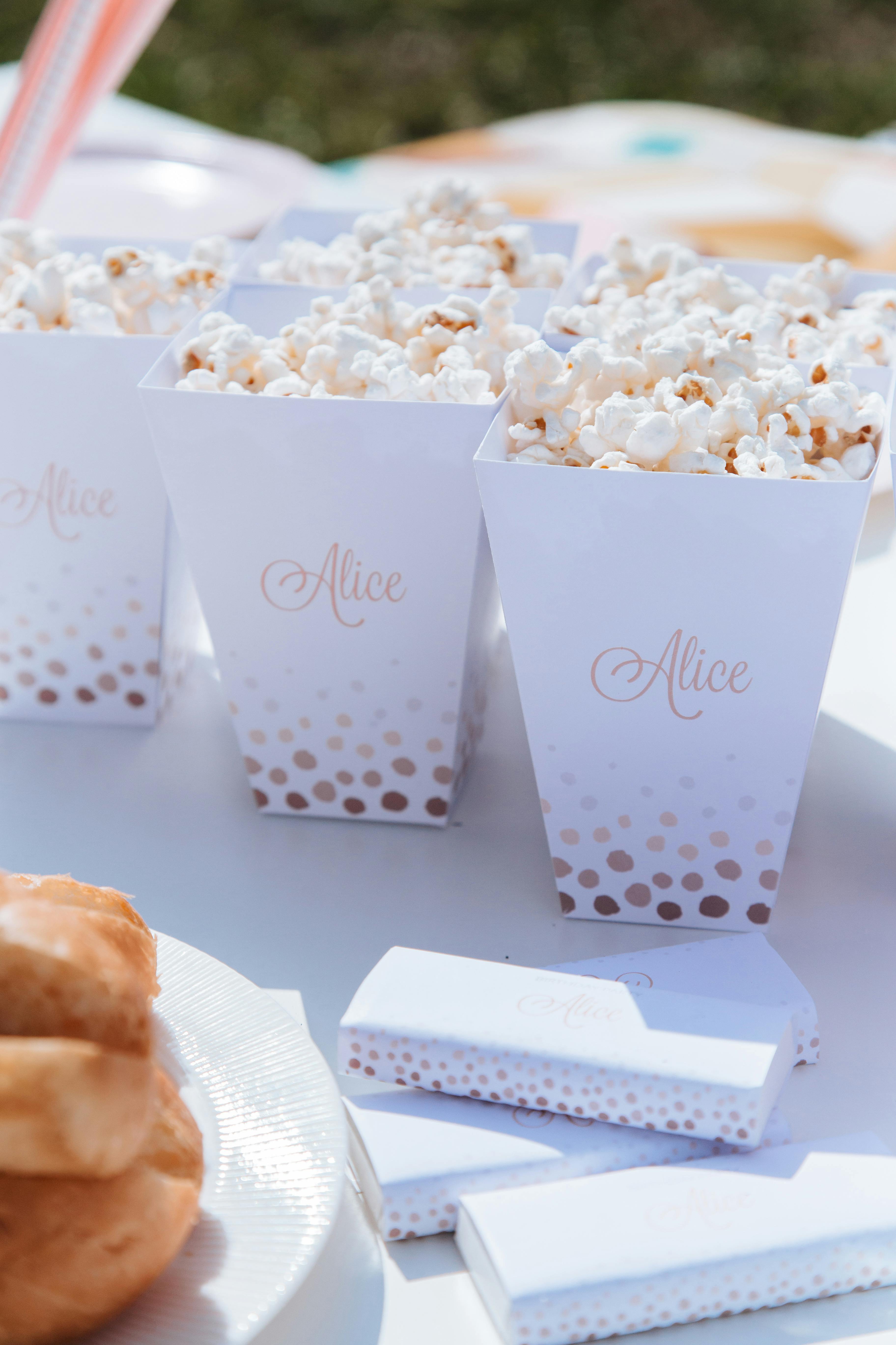 Popcorns in Box Containers · Free Stock Photo