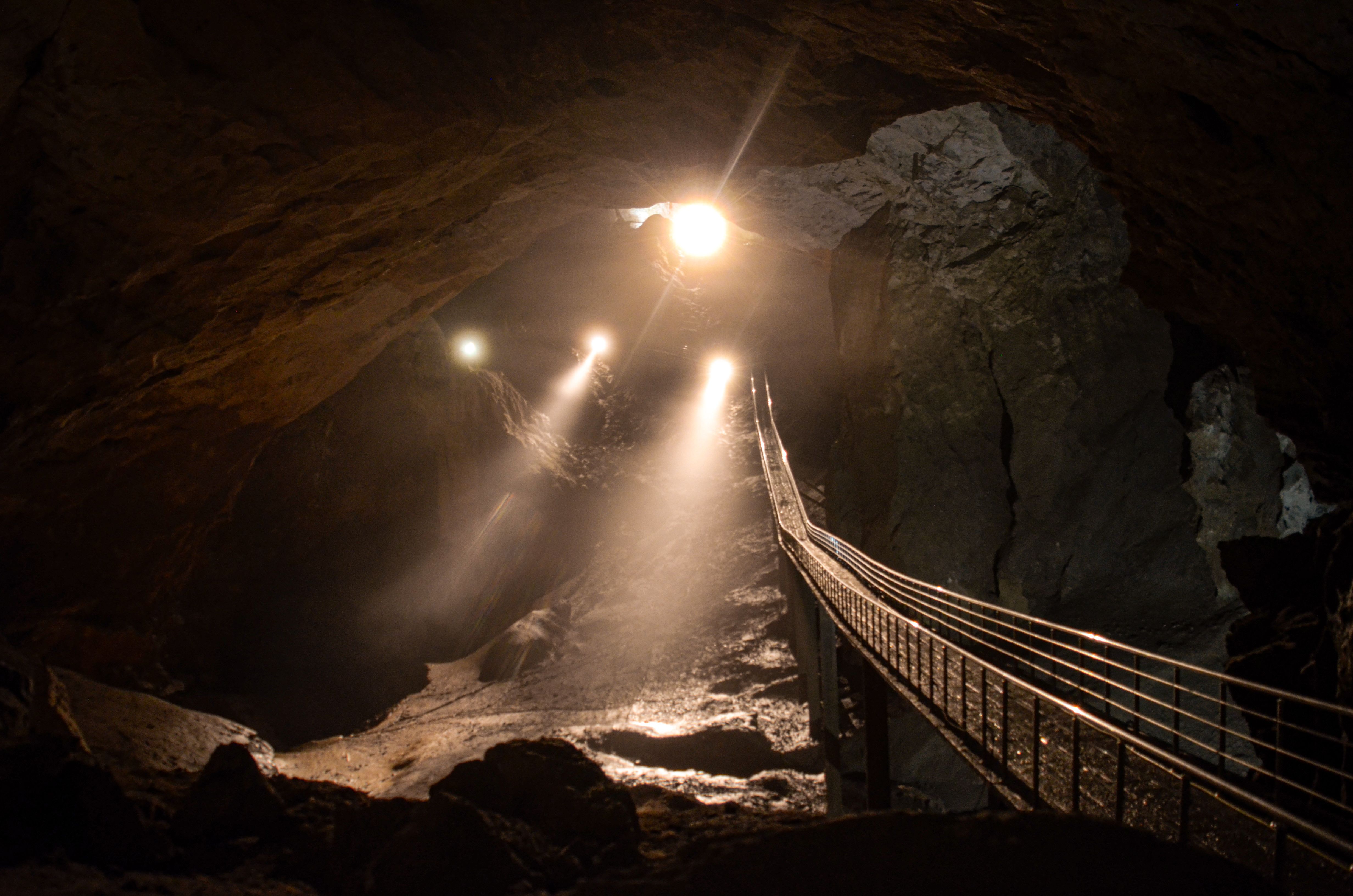 Photo Of Person Inside Cave · Free Stock Photo