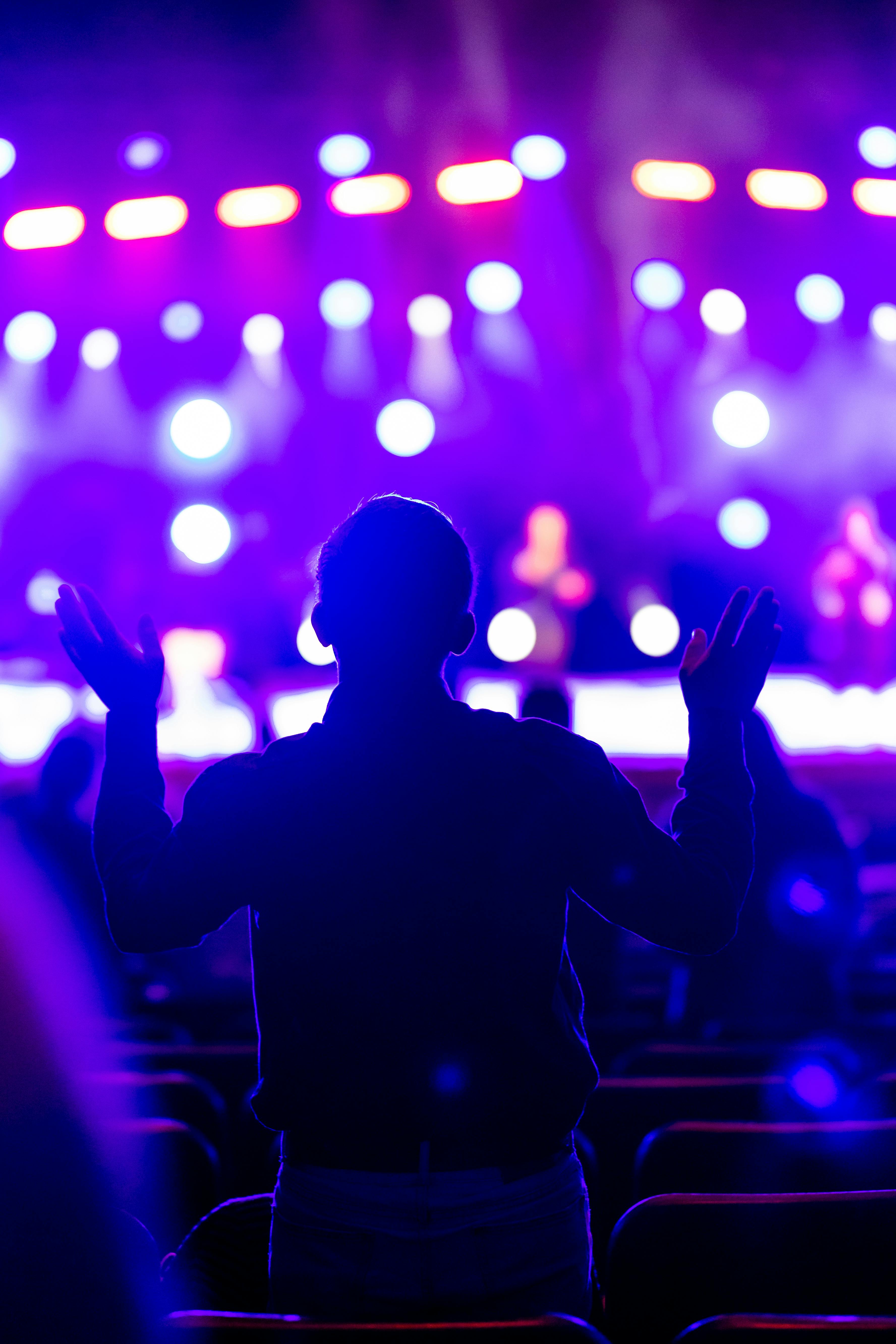 Man in Concert · Free Stock Photo