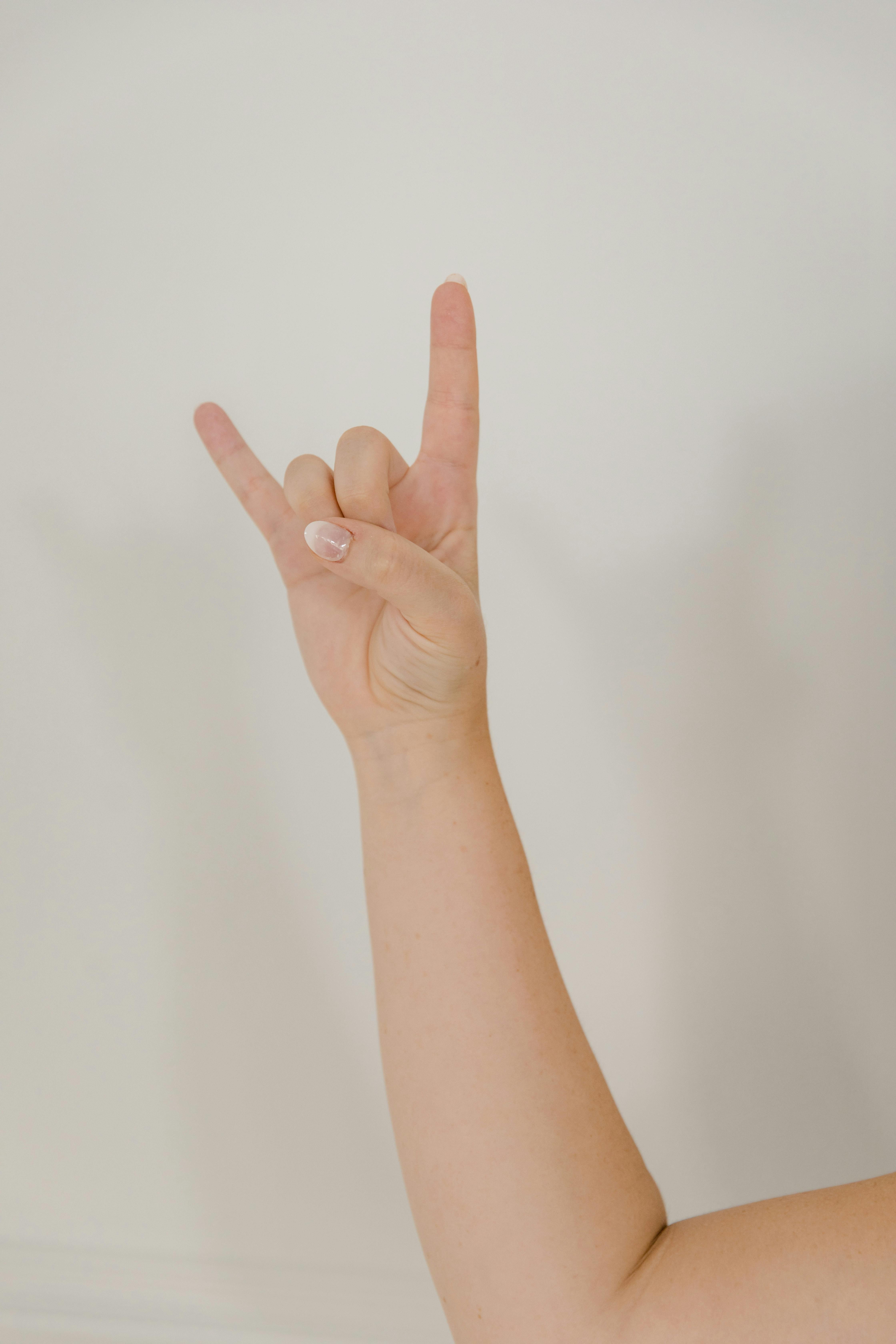 Hand Showing Sign · Free Stock Photo