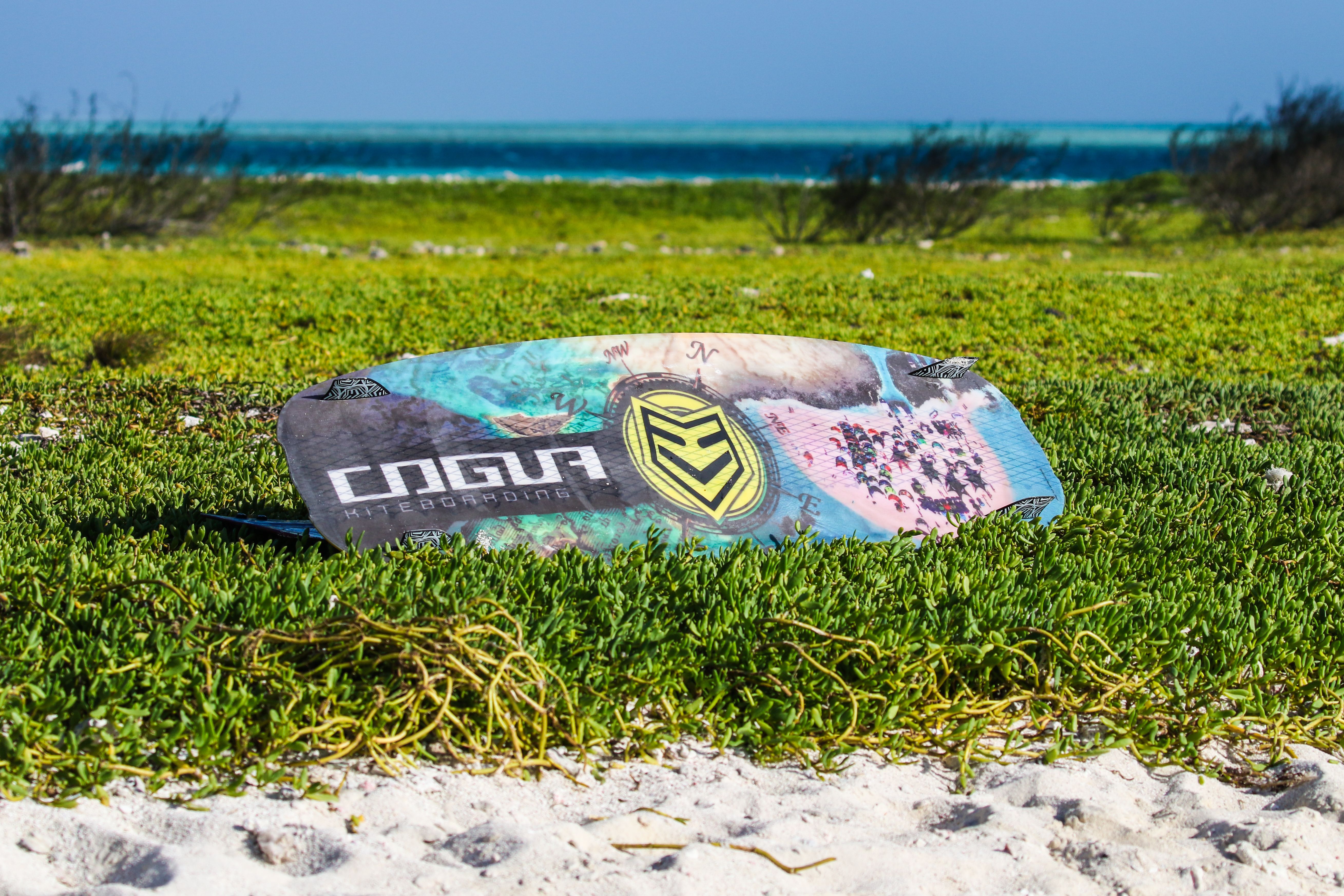 A Cogua Kiteboard on Green Grass · Free Stock Photo