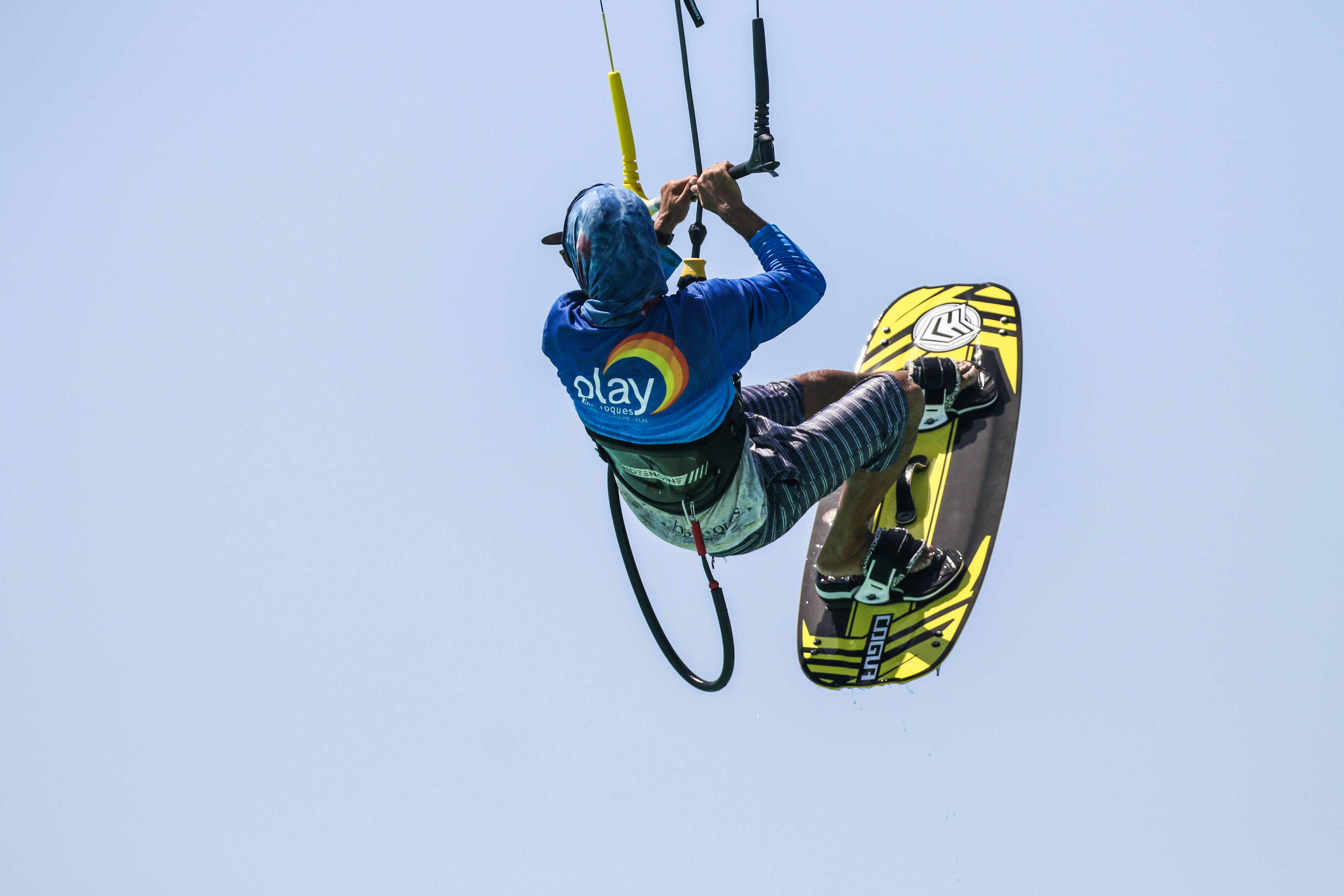 Man during Wind Boarding Activity · Free Stock Photo