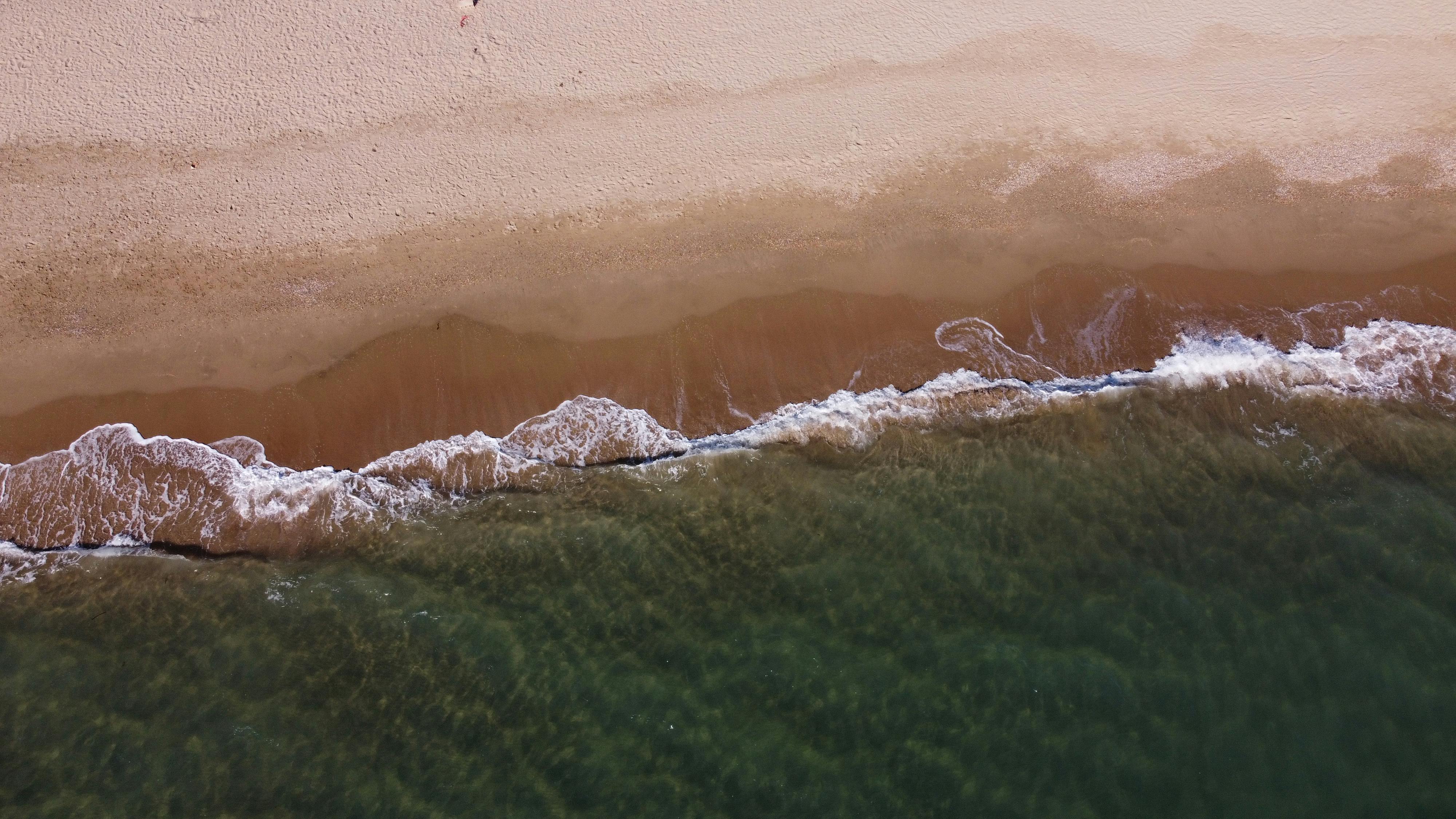 Aerial View of a Beach · Free Stock Photo
