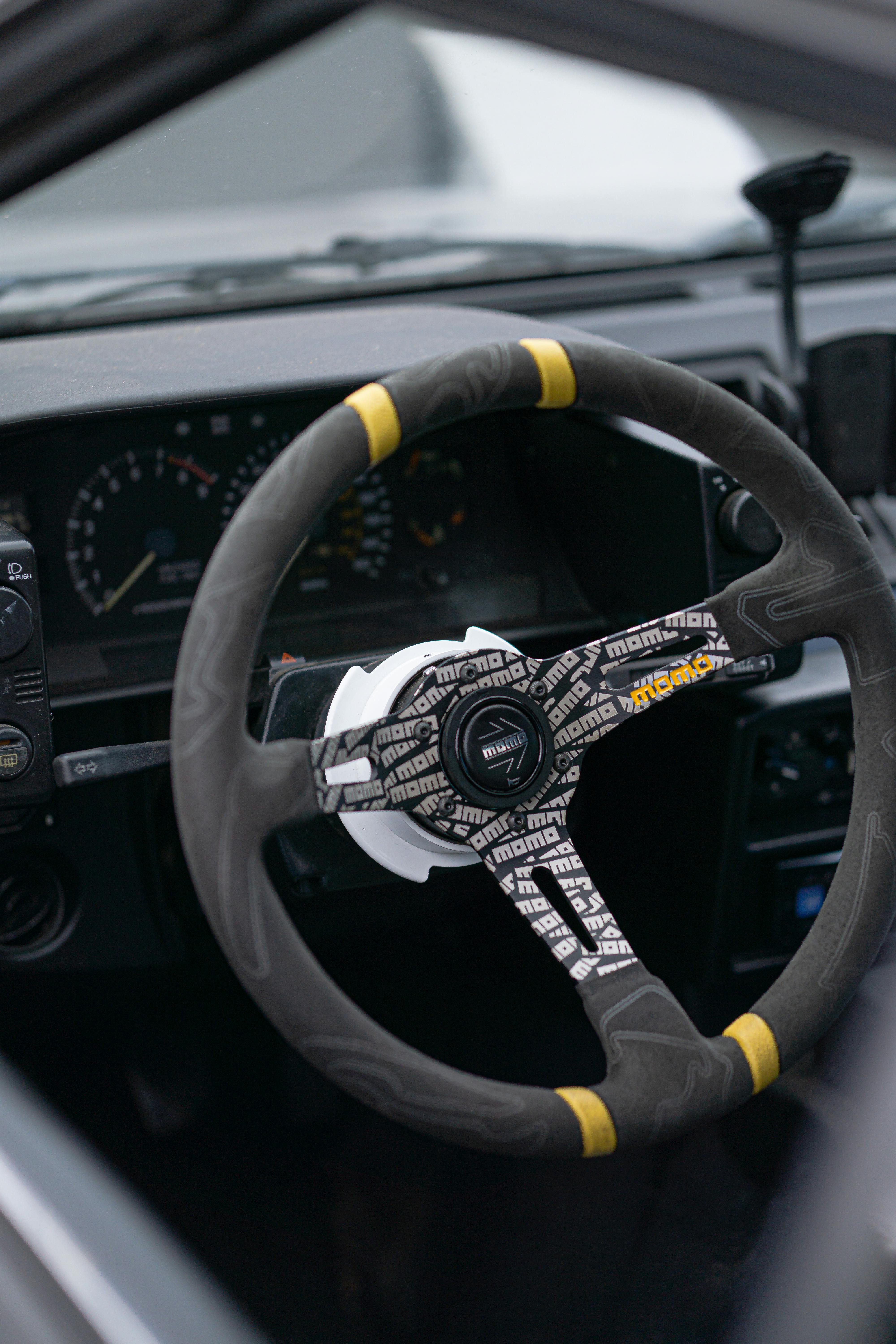 Black Car Steering Wheel · Free Stock Photo