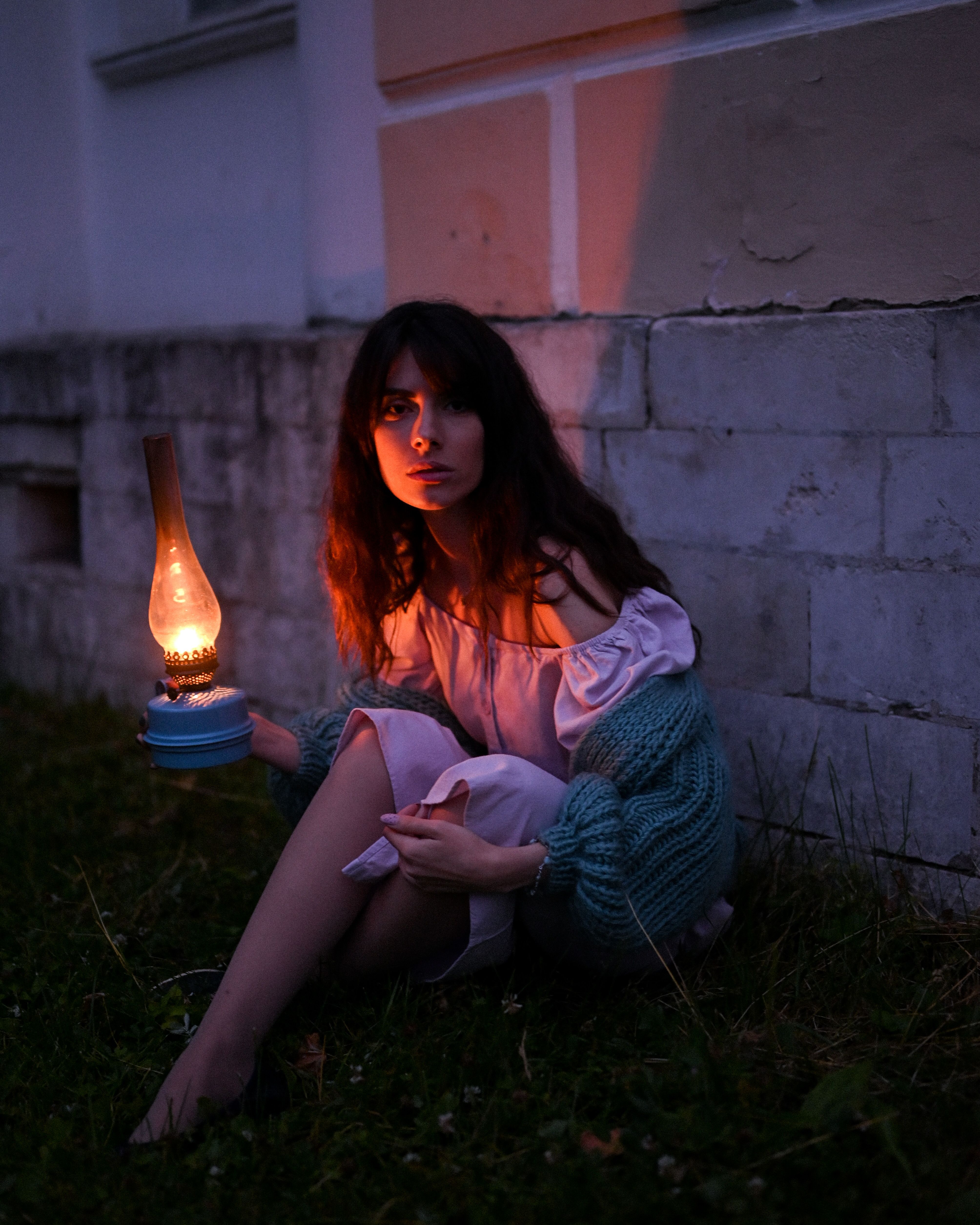 Woman Holding Lantern · Free Stock Photo