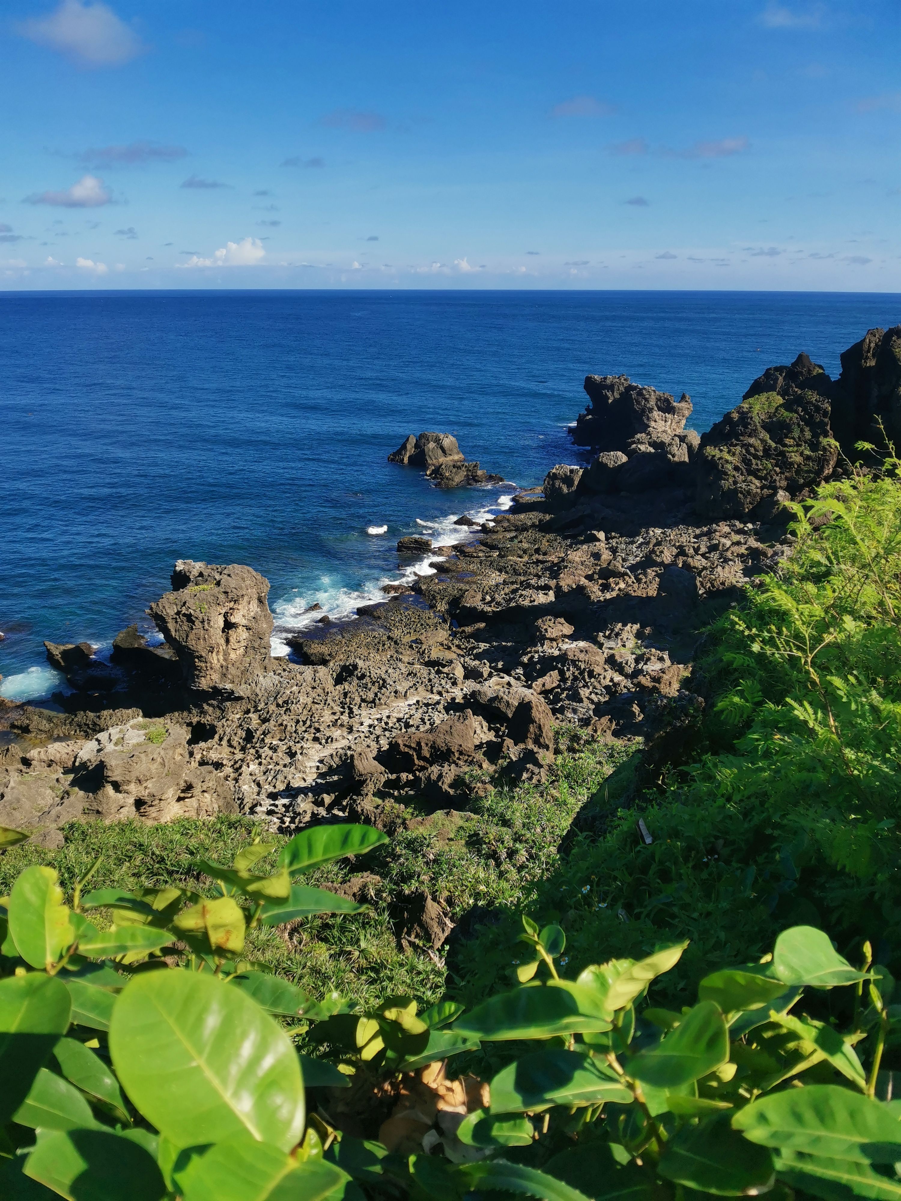 A Woman Standing One Leg on a Rock Near Coast · Free Stock Photo