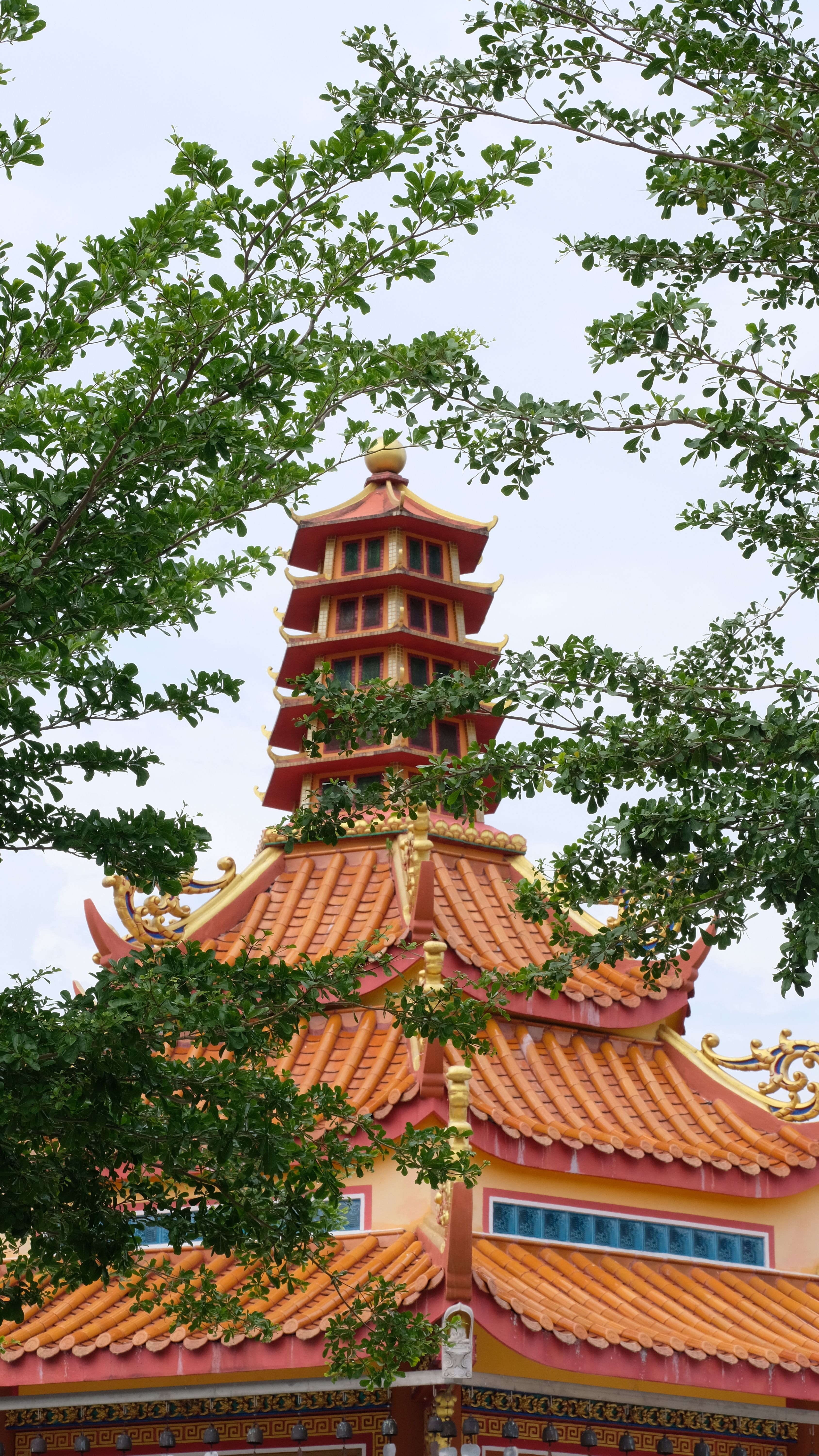 Close Up Photo of Three Pagodas · Free Stock Photo