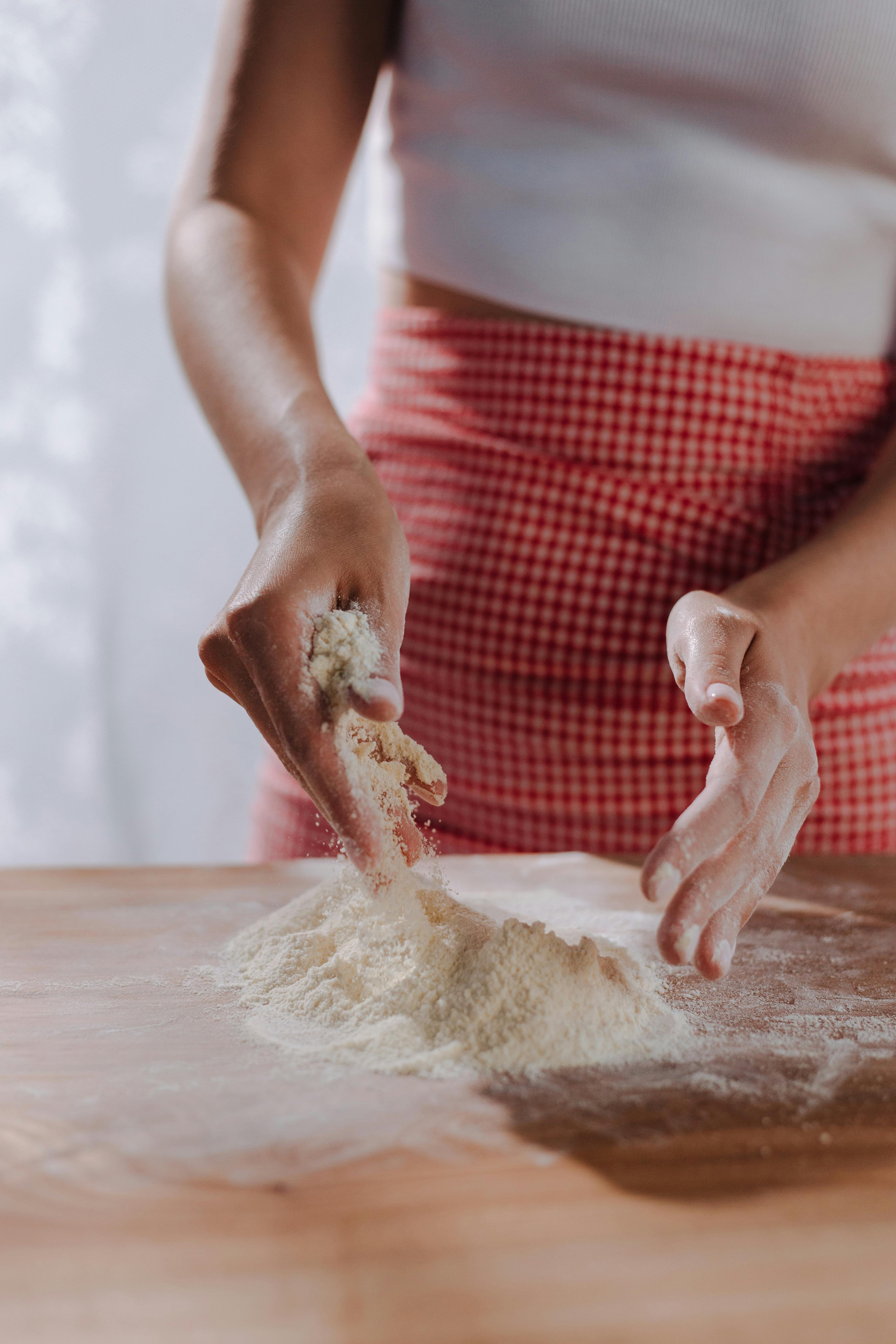 Mixing Ingredients for Pasta · Free Stock Photo
