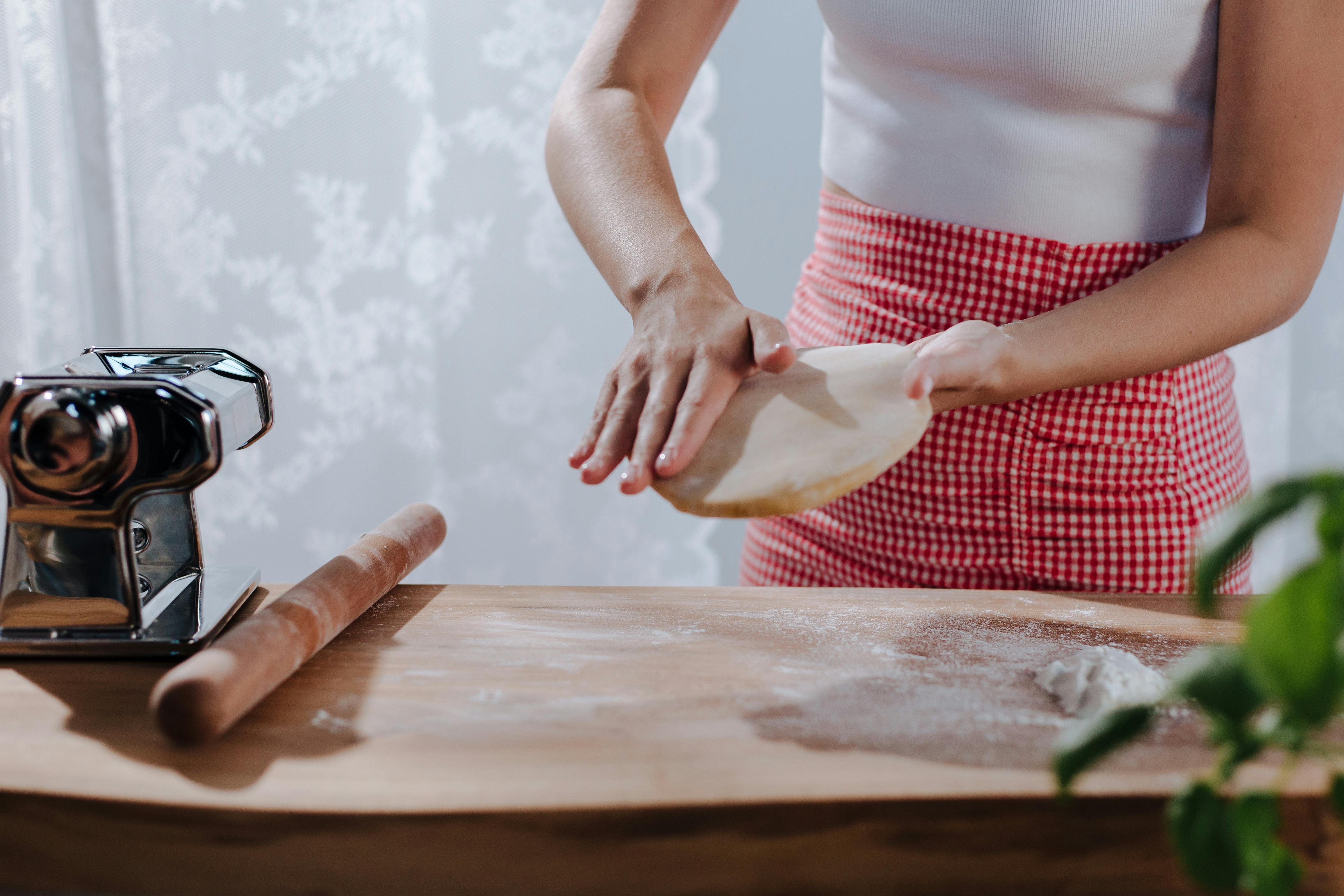 Woman Making Pasta · Free Stock Photo