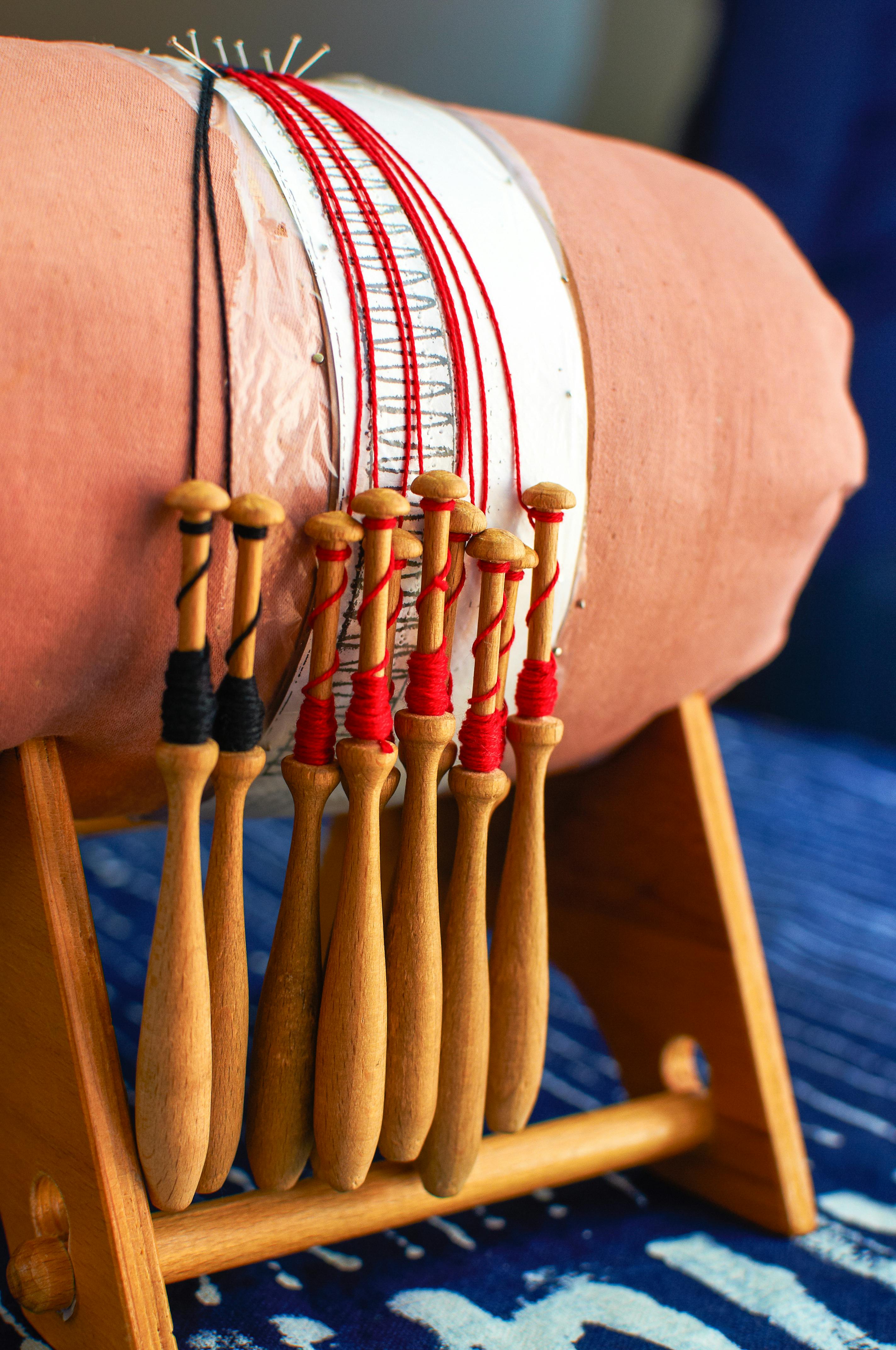 Close up of Bobbins · Free Stock Photo