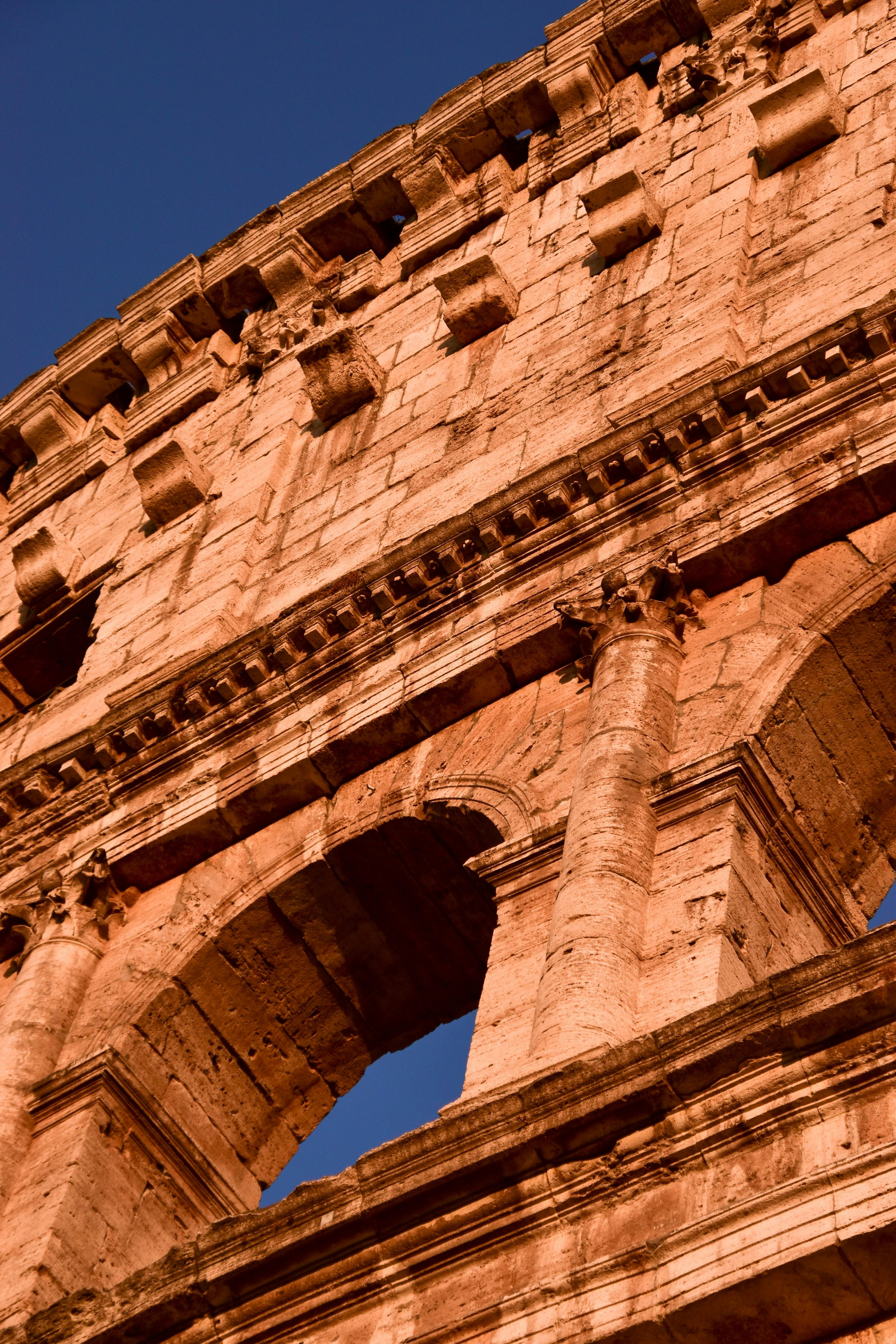 Arch of Colosseum · Free Stock Photo