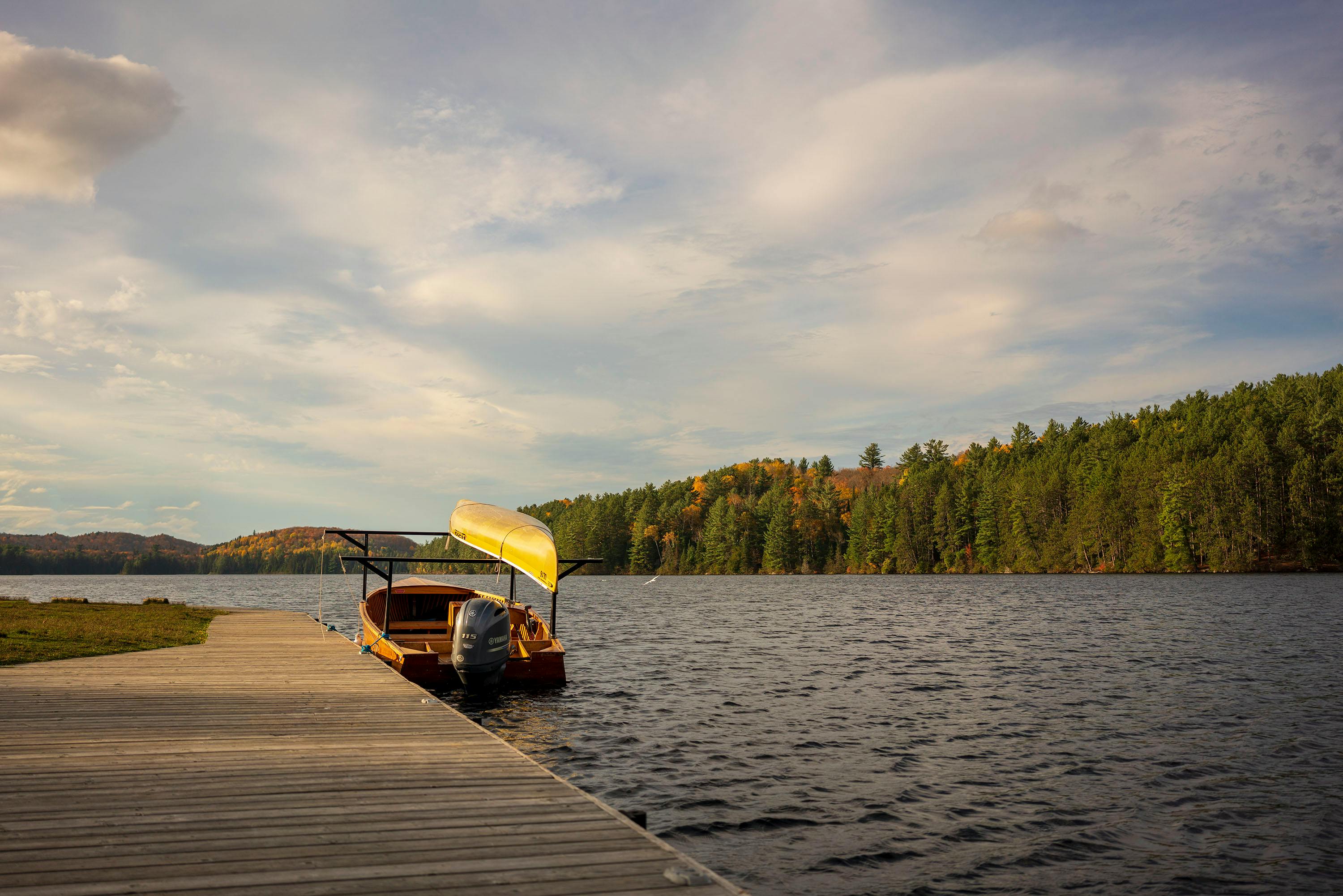 Brown Wooden Dock over Body of Water · Free Stock Photo