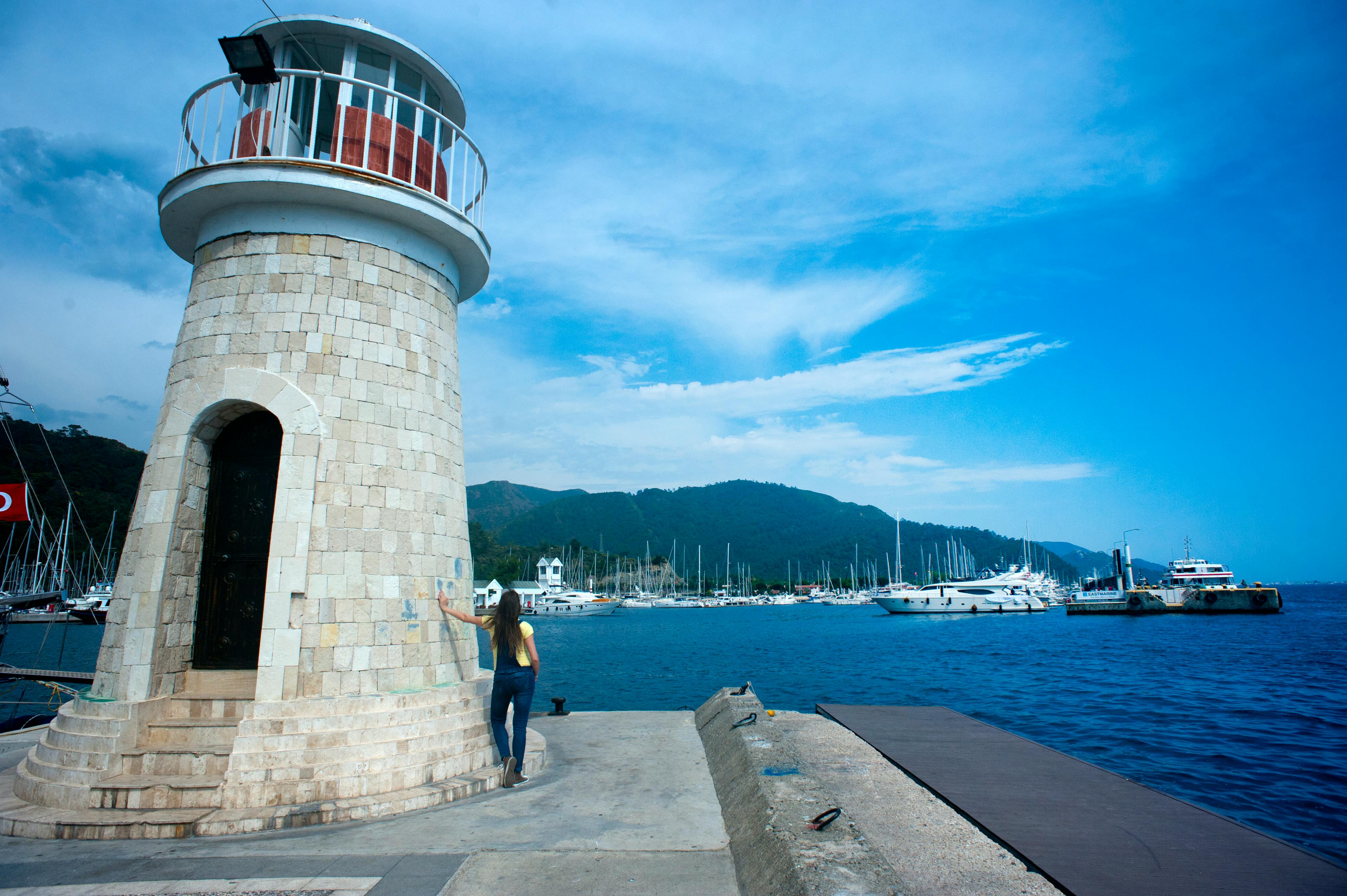 Beach Side Town Landscape · Free Stock Photo
