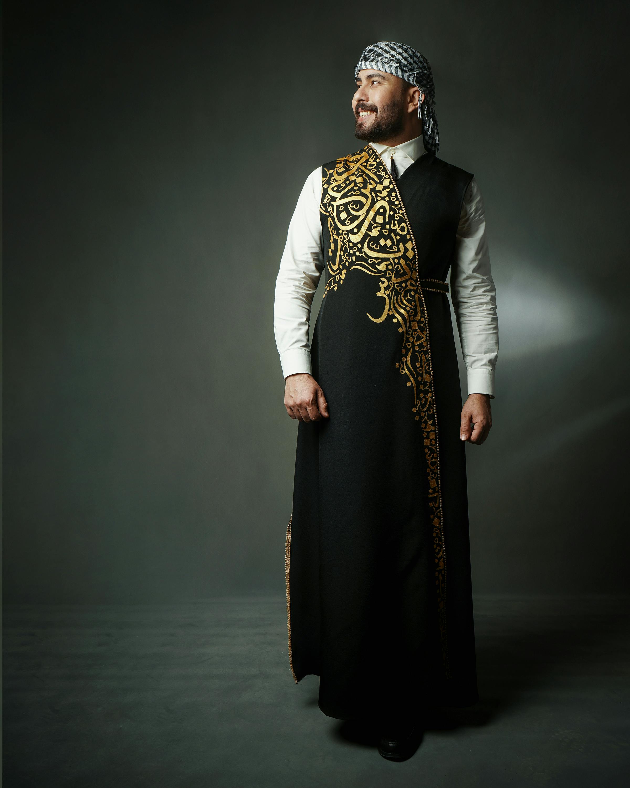 A Muslim Man Posing at the Studio · Free Stock Photo