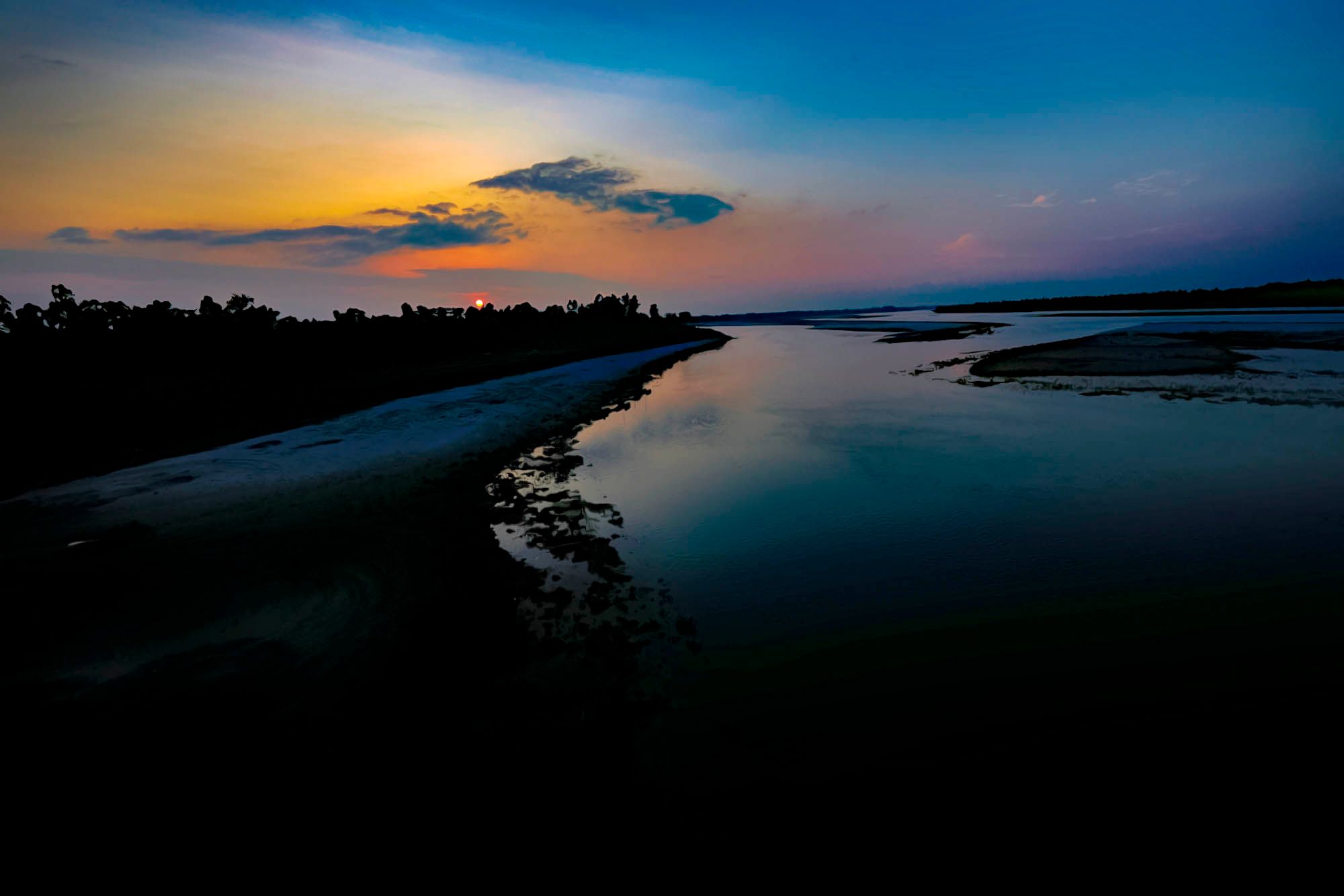 Free stock photo of riverscape