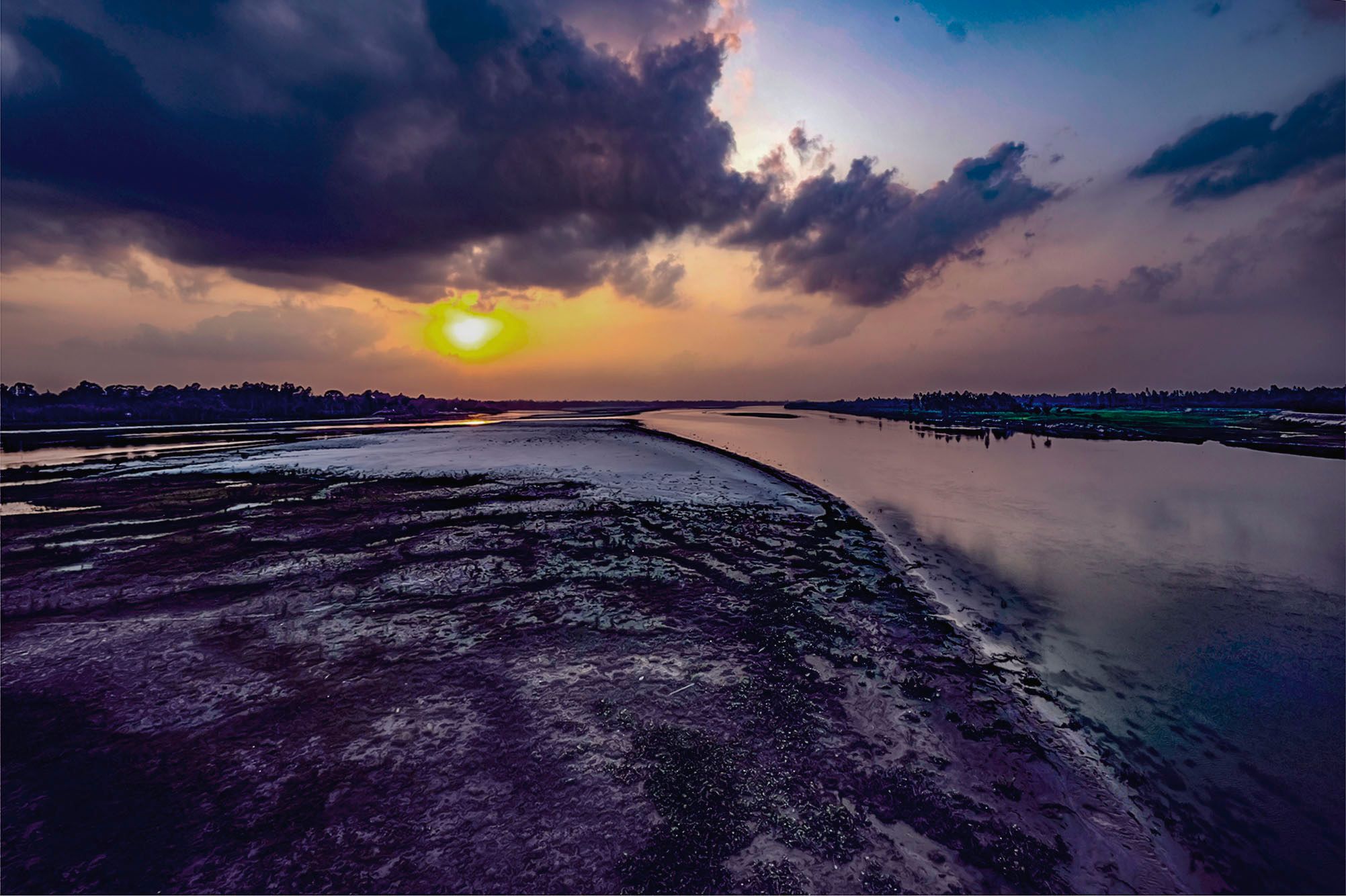 Free stock photo of riverscape