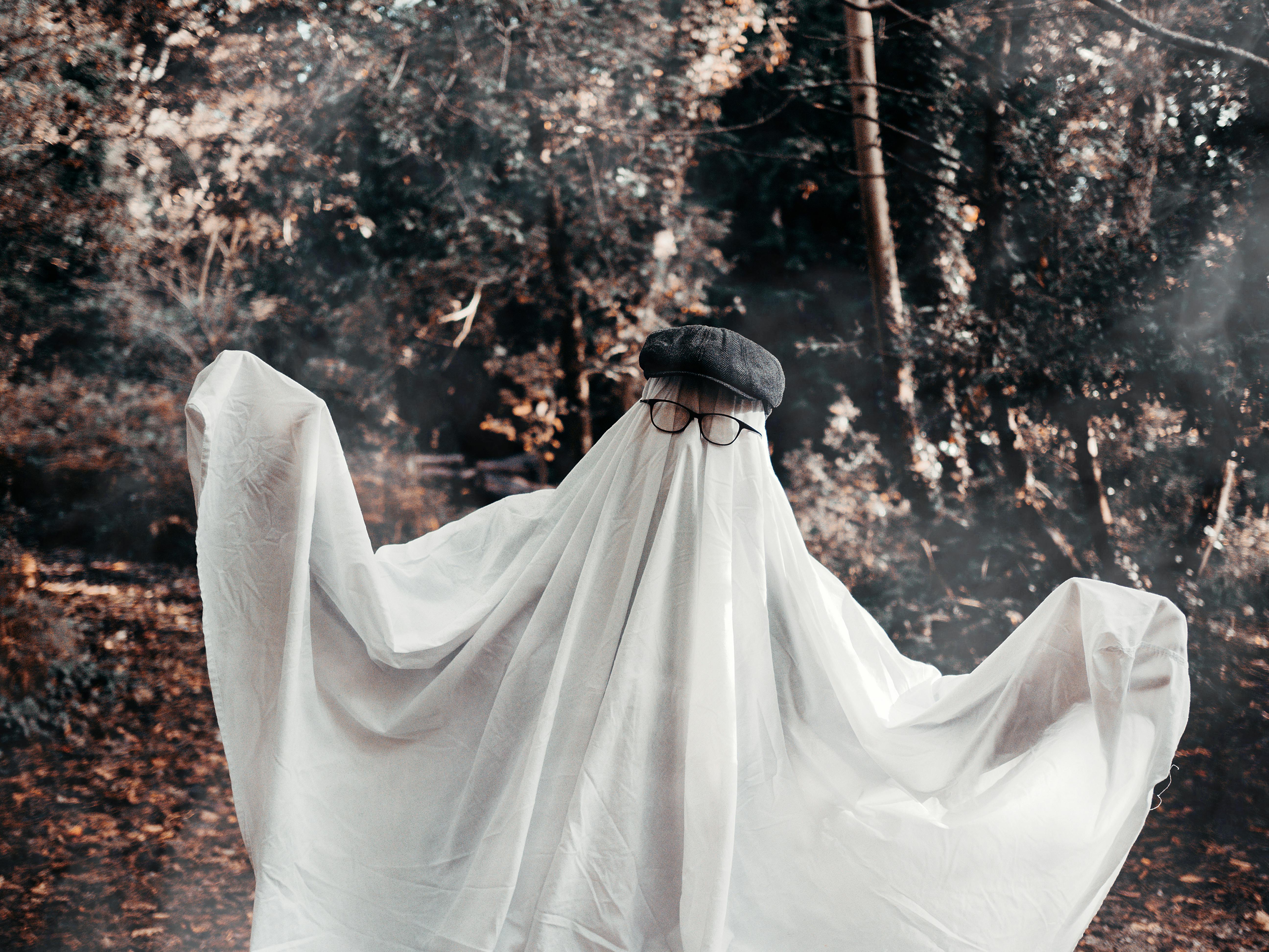 Person in Ghost Costume · Free Stock Photo