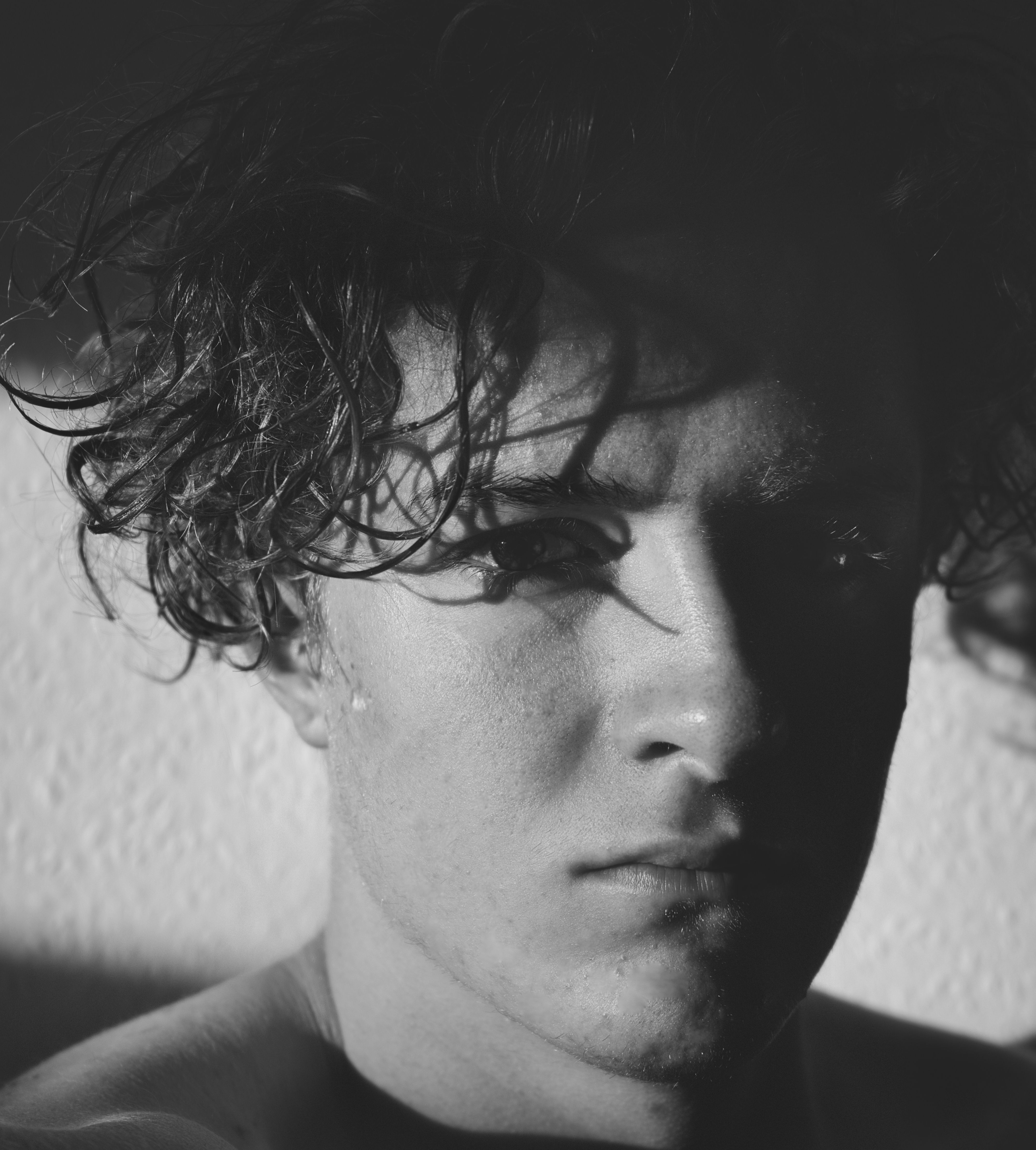 Grayscale Photo of Two Men · Free Stock Photo