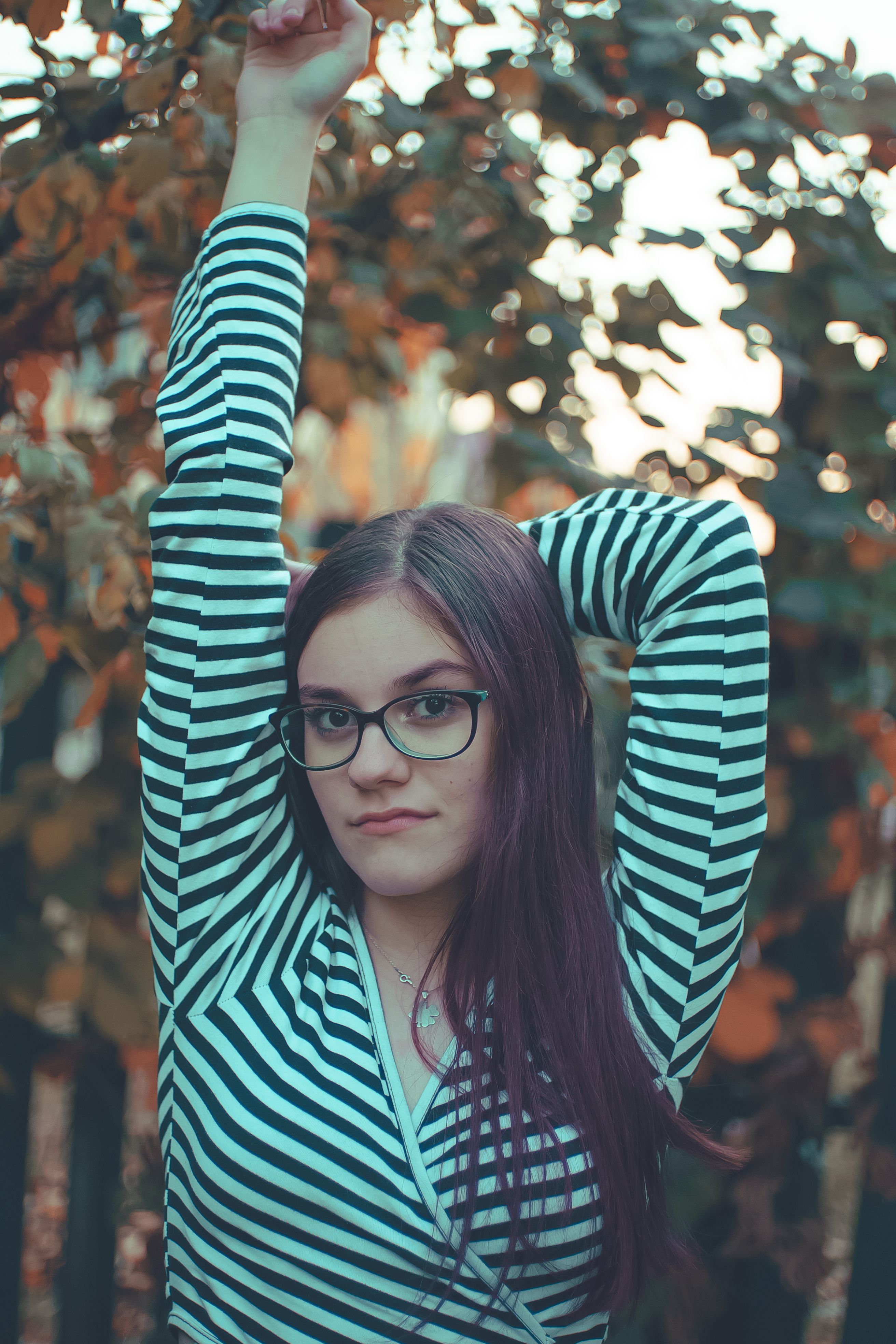 Close-Up Photo of Woman Wearing White Top · Free Stock Photo