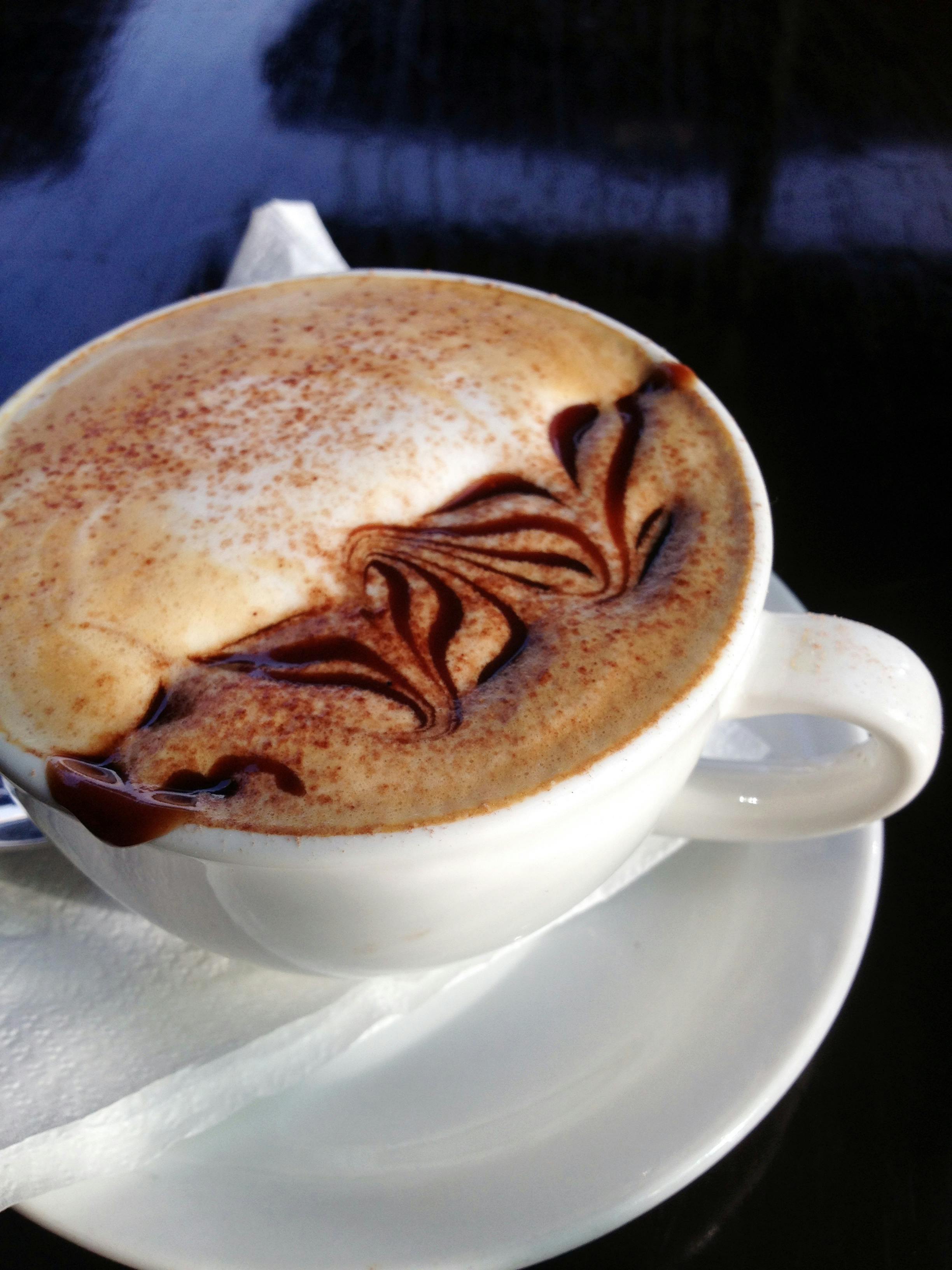 Cappuccino In Ceramic Mug · Free Stock Photo
