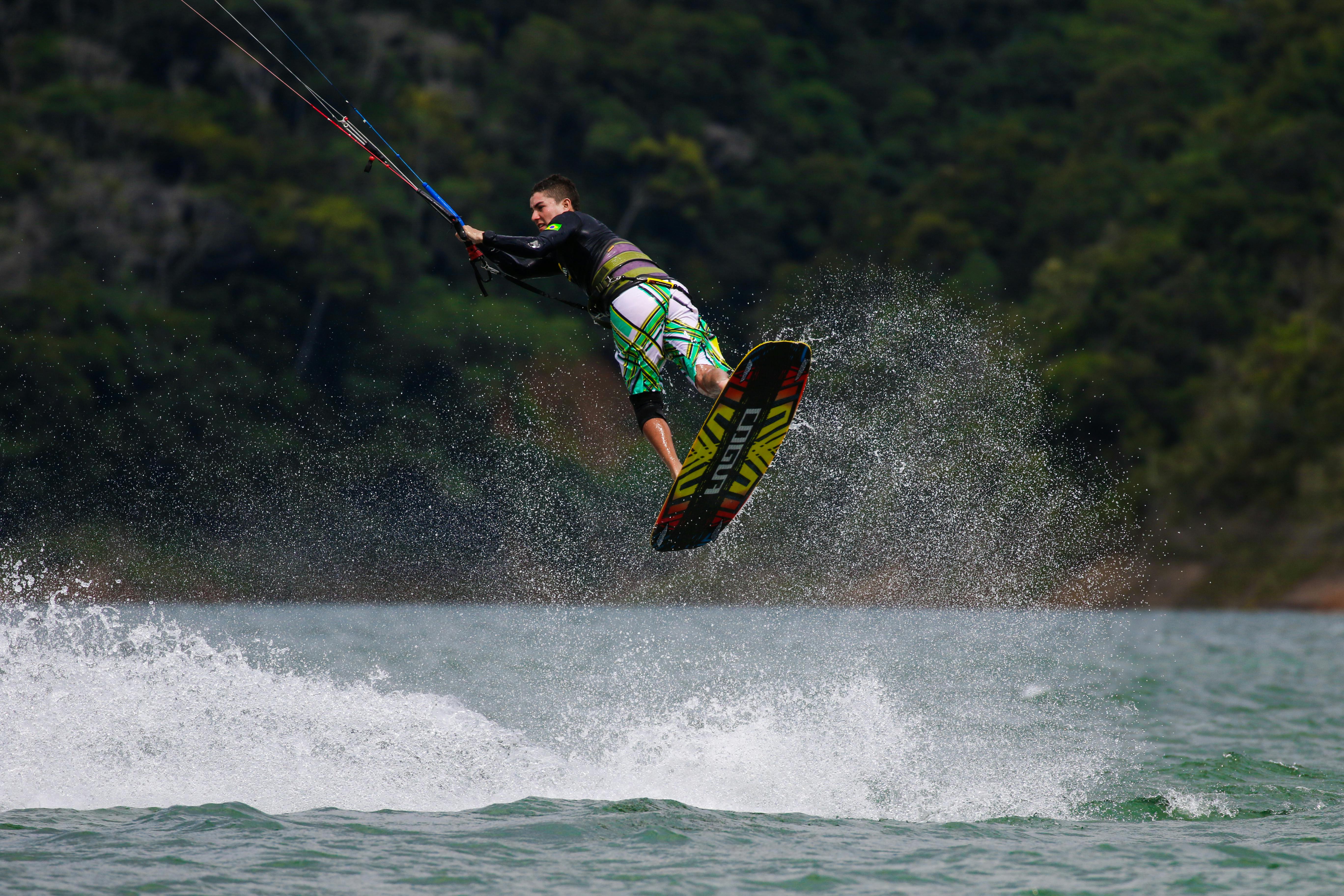 Man Performing Wakeboarding Stunt · Free Stock Photo
