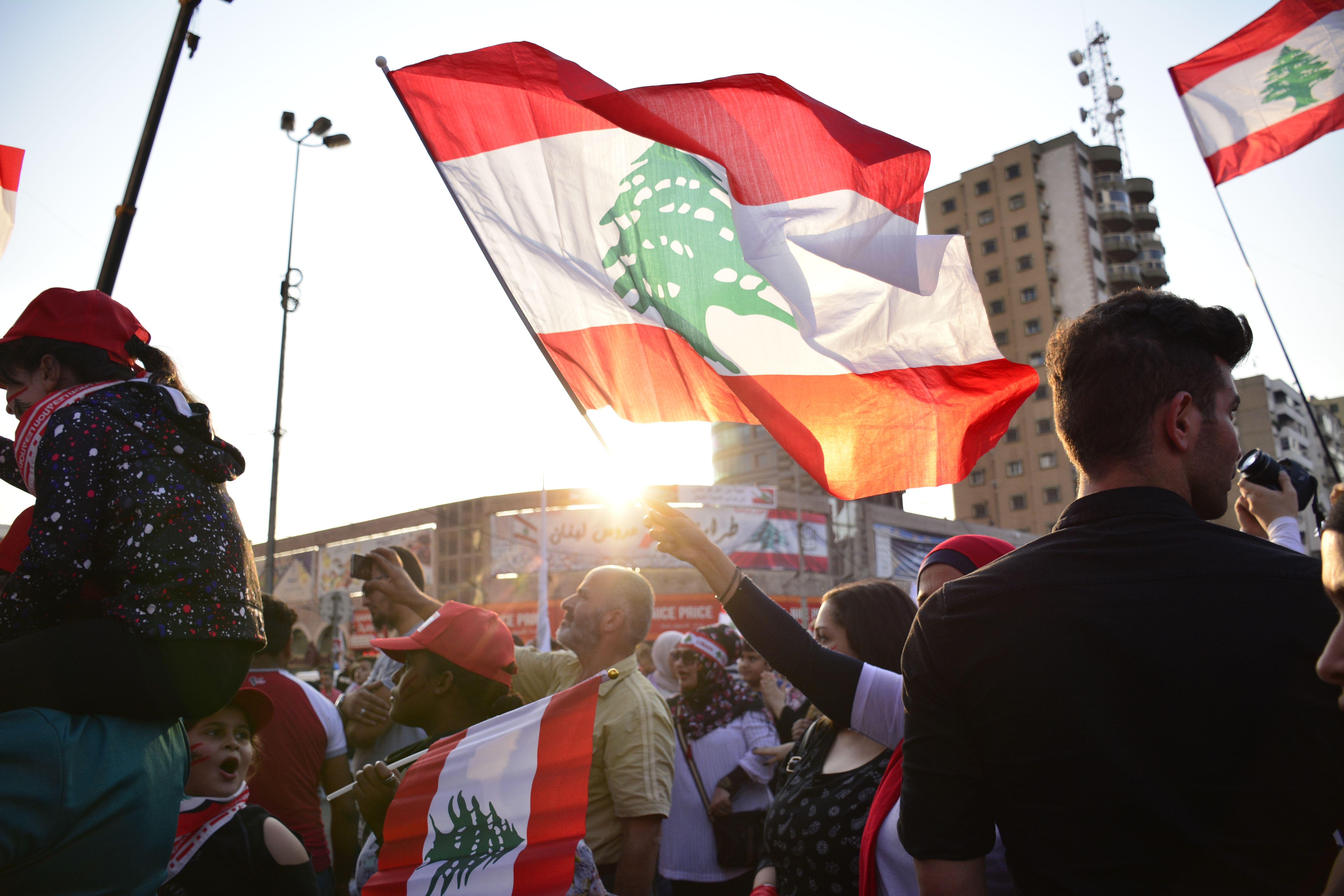 People Holding Flags on the Street · Free Stock Photo