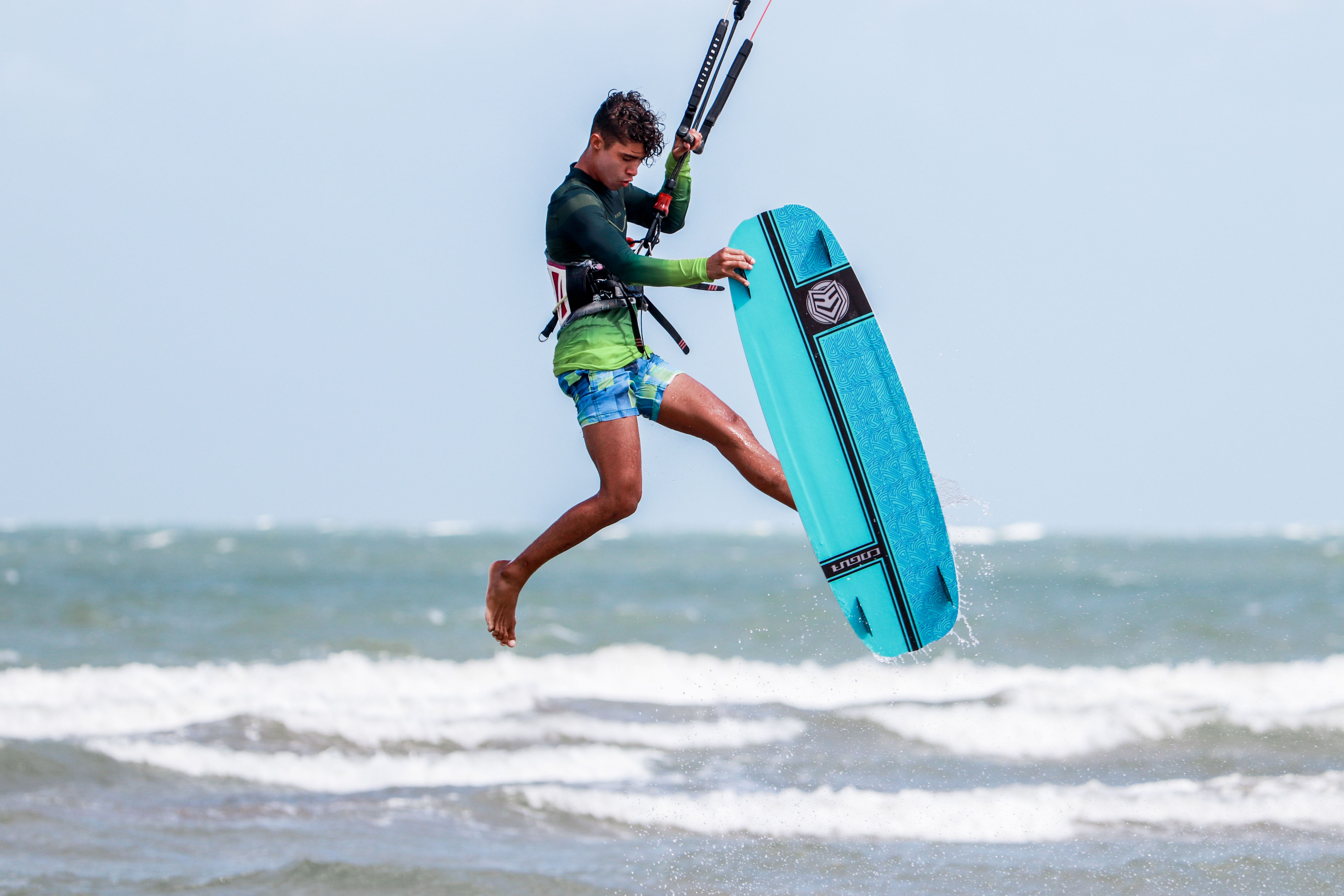 Male Kite Surfer on Air · Free Stock Photo