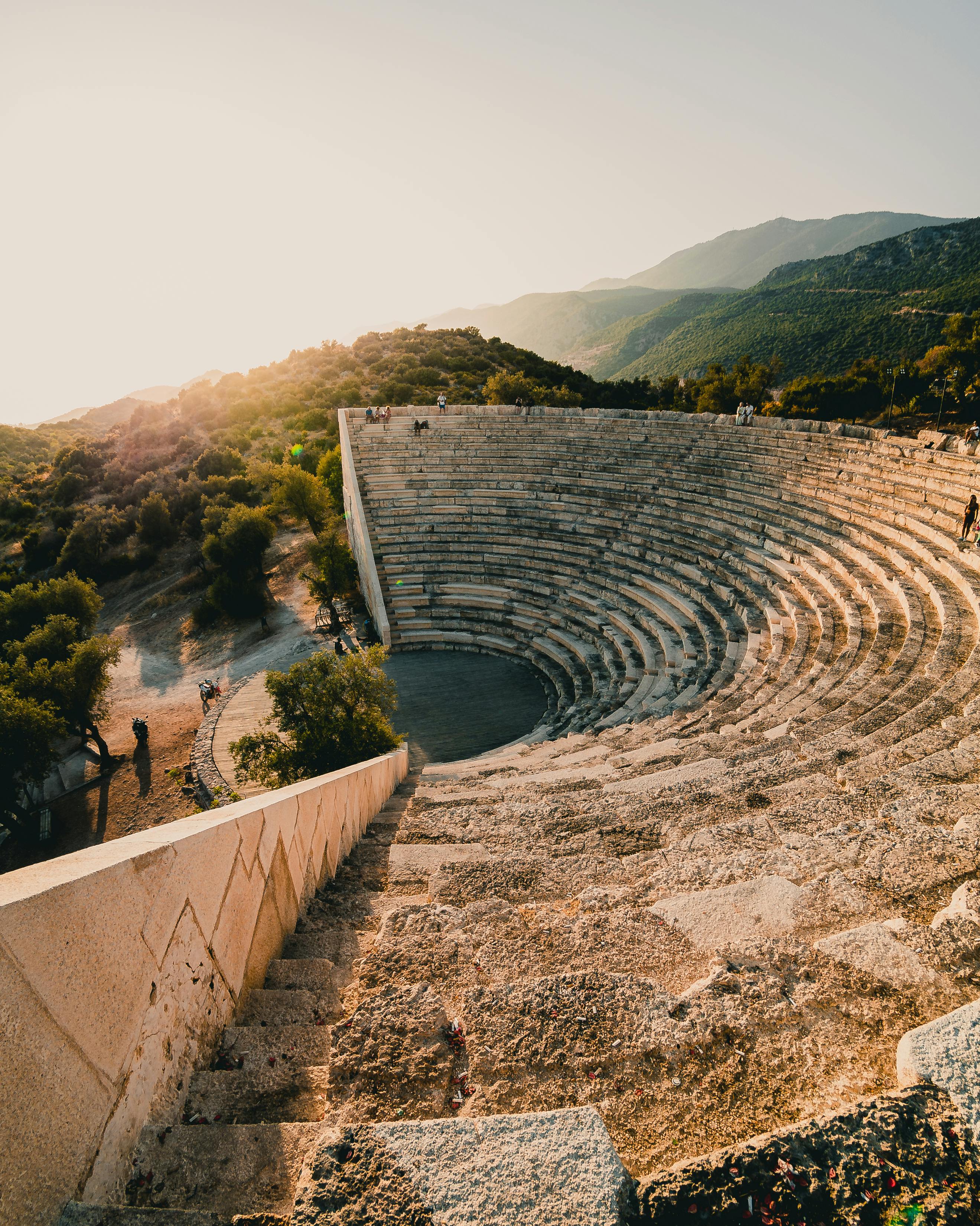 Aerial View of Ancient Ruins · Free Stock Photo