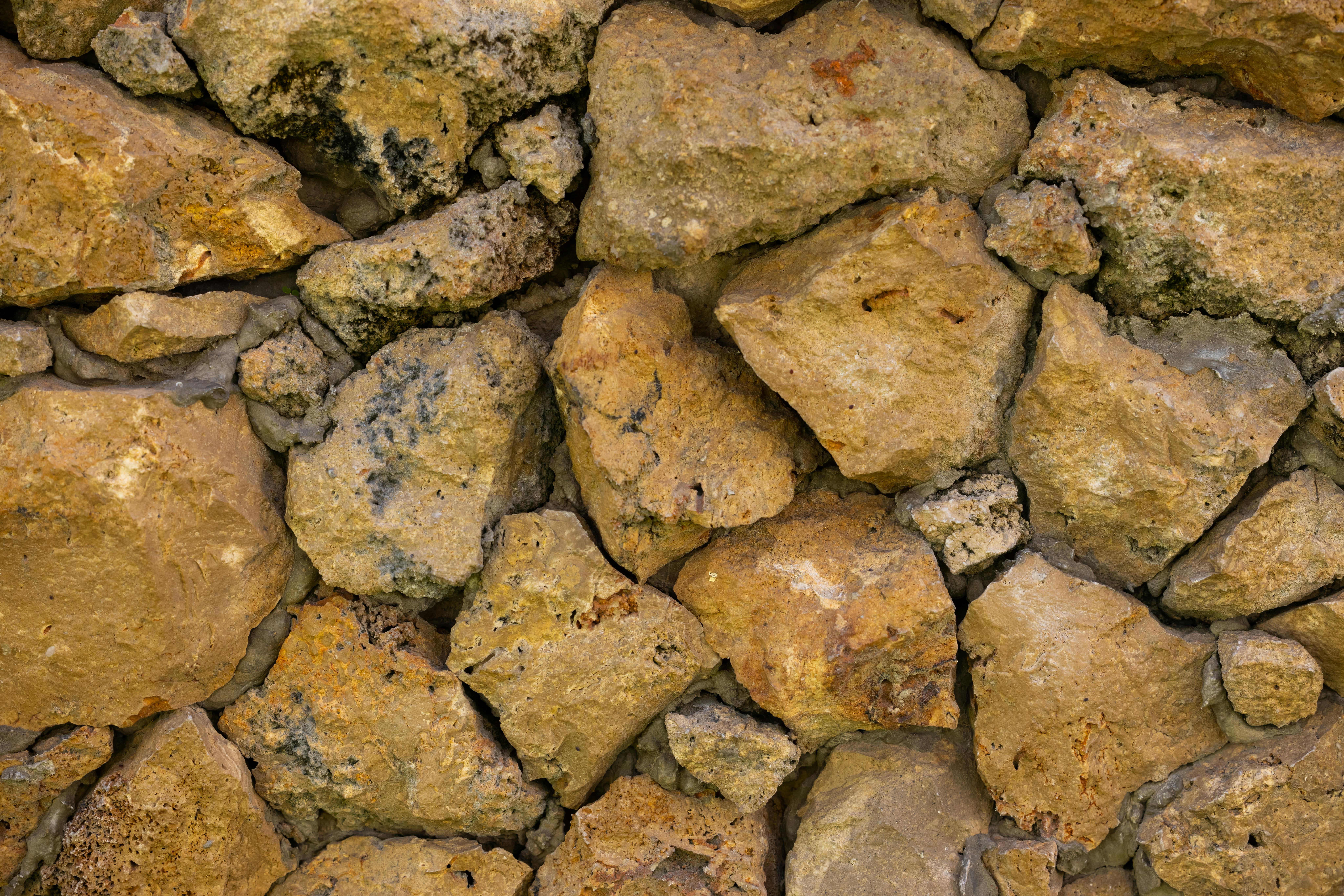 A Brown Rock Wall · Free Stock Photo