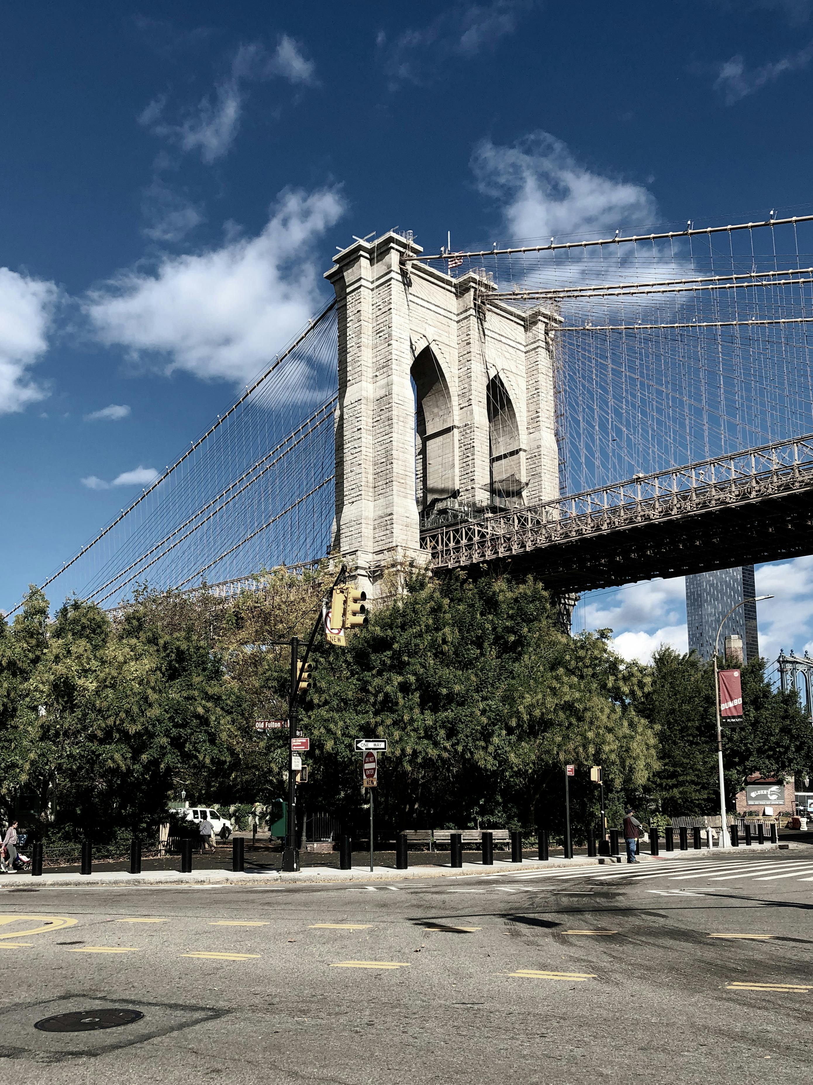 Tower of Charles Albert Suspension Bridge · Free Stock Photo