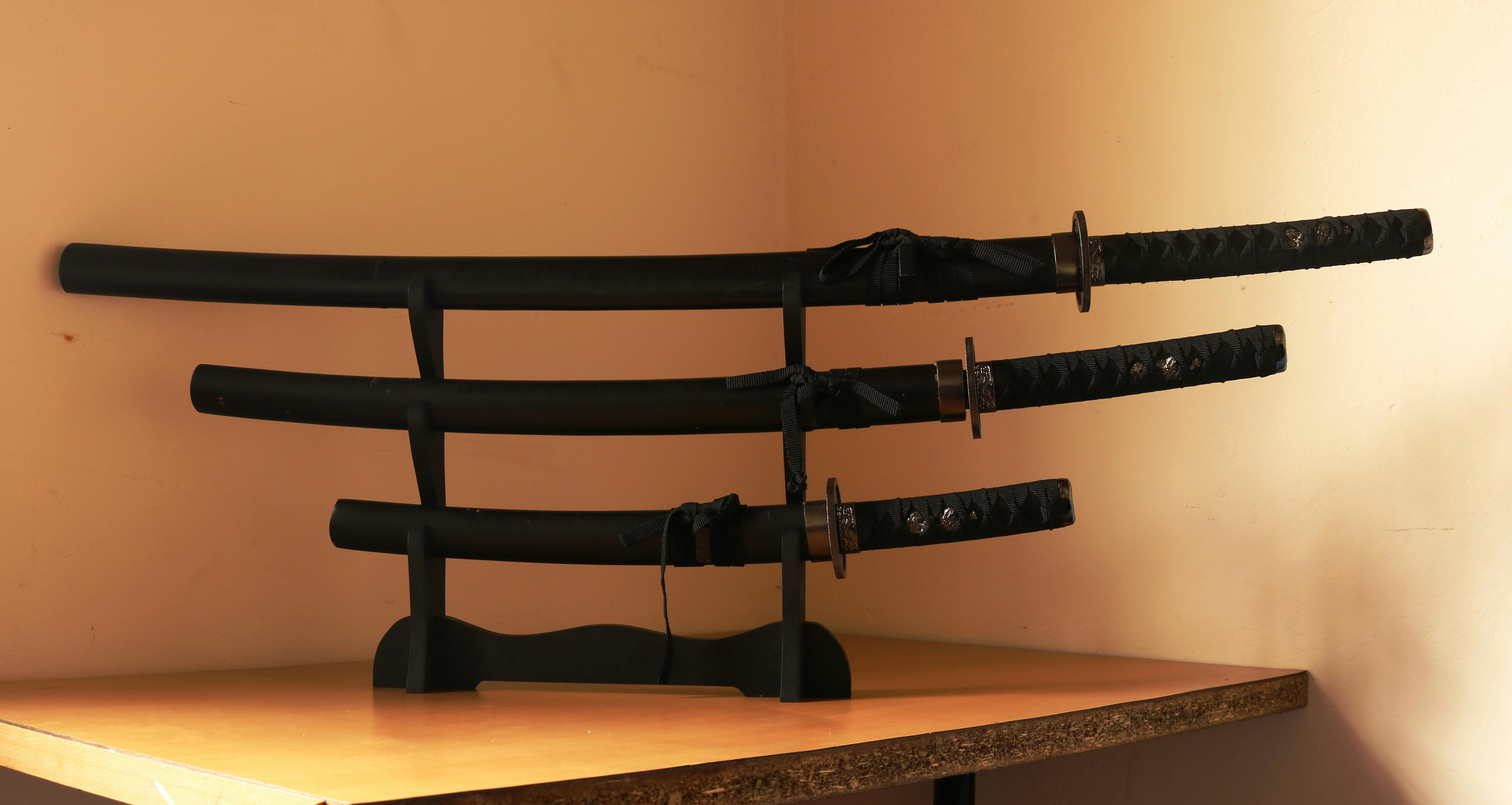 Free stock photo of espadas, Katana, katanas