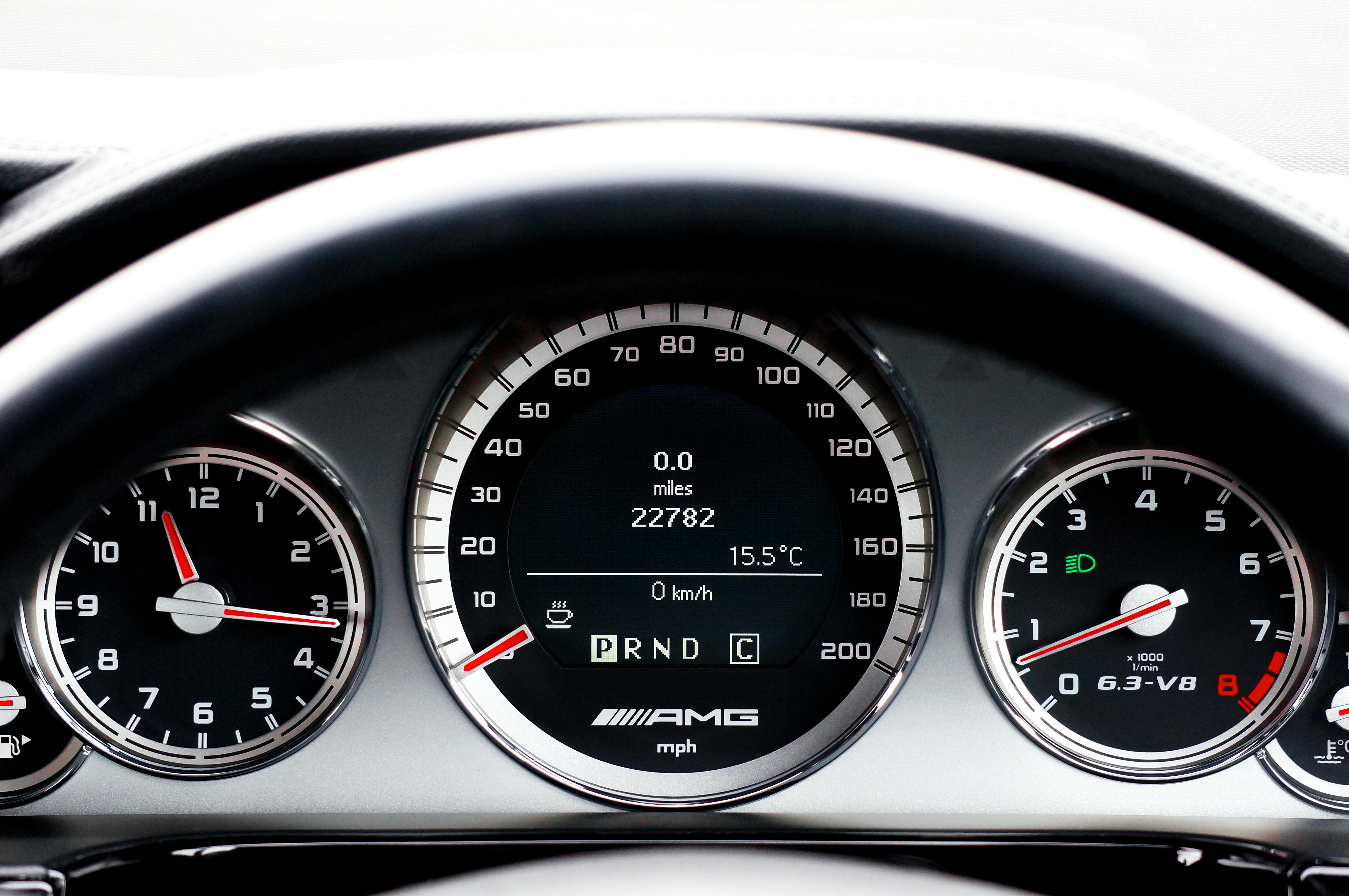 Black Vehicle Instrument Cluster Panel · Free Stock Photo