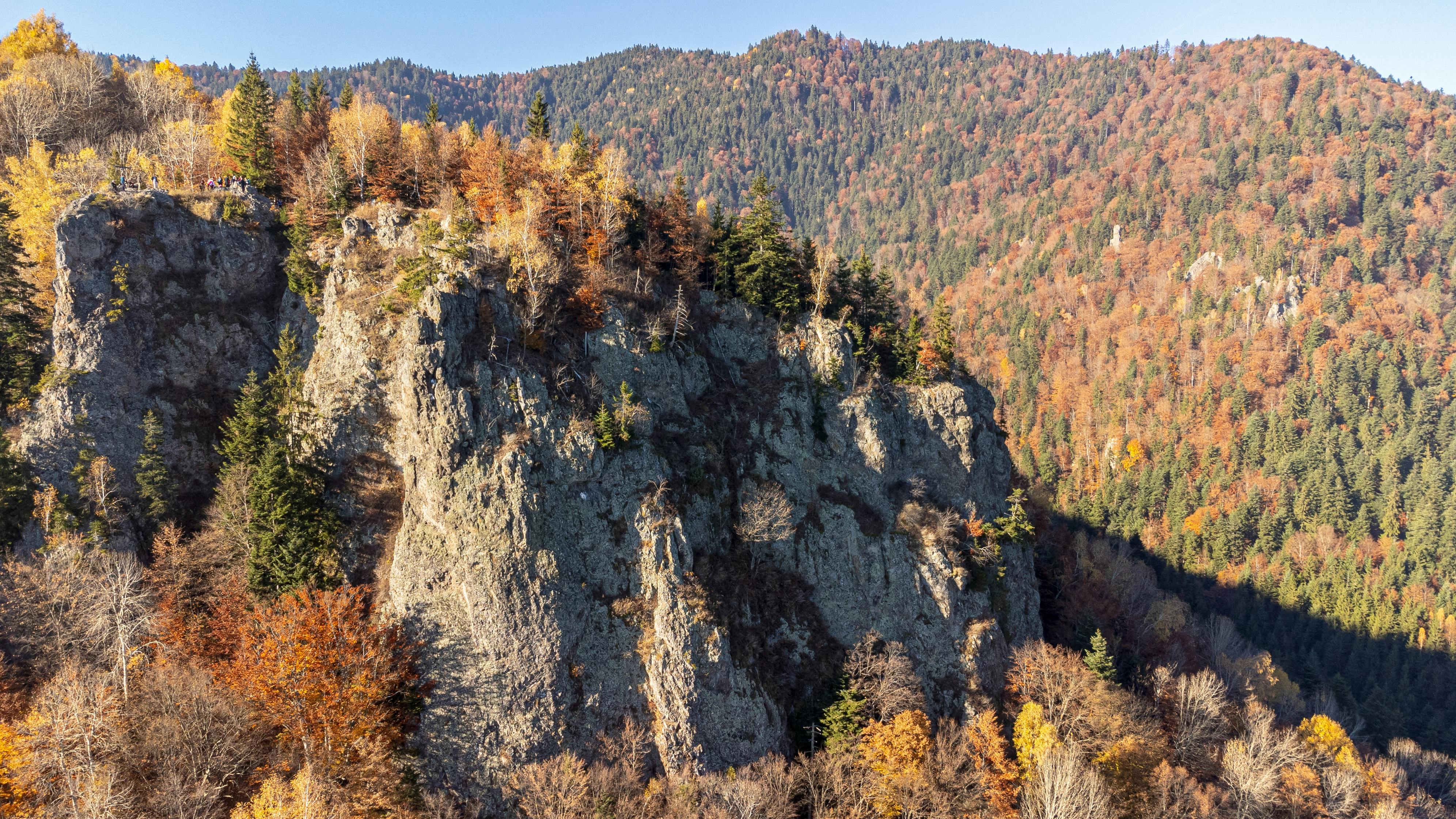 River Between Two Rock Mountains · Free Stock Photo