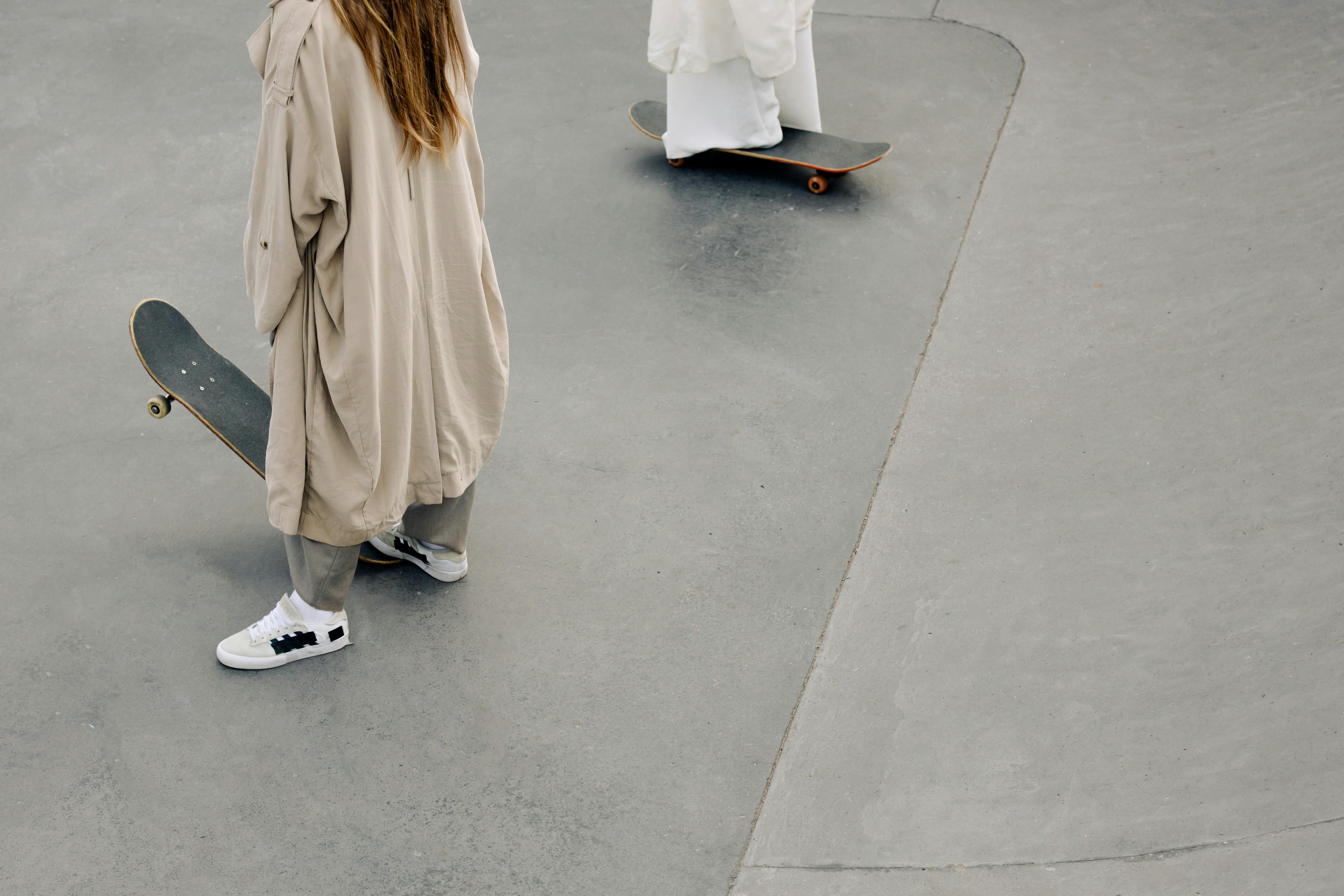 People Riding on a Skateboard · Free Stock Photo