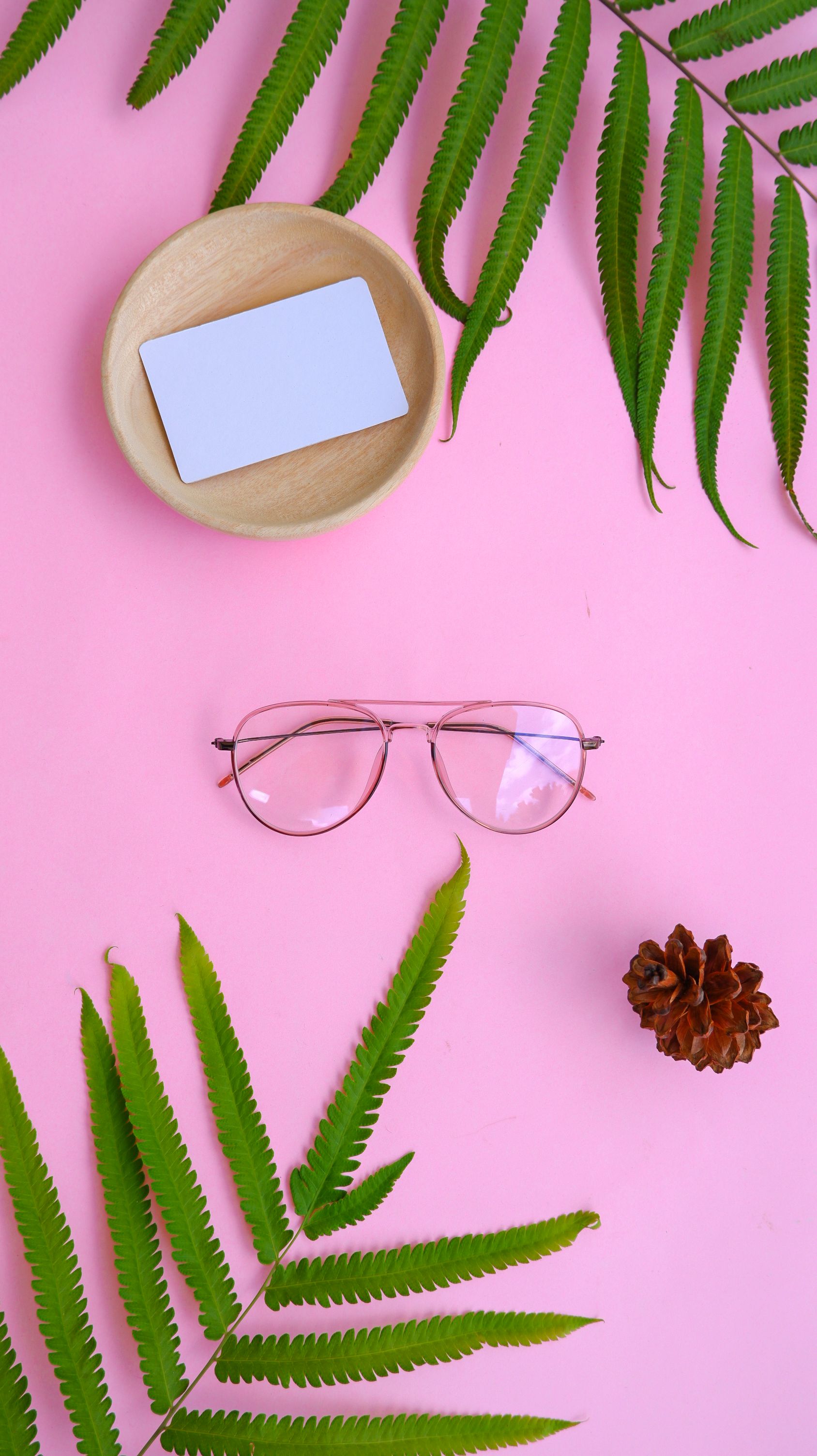 Two Eyewear On White Surface · Free Stock Photo