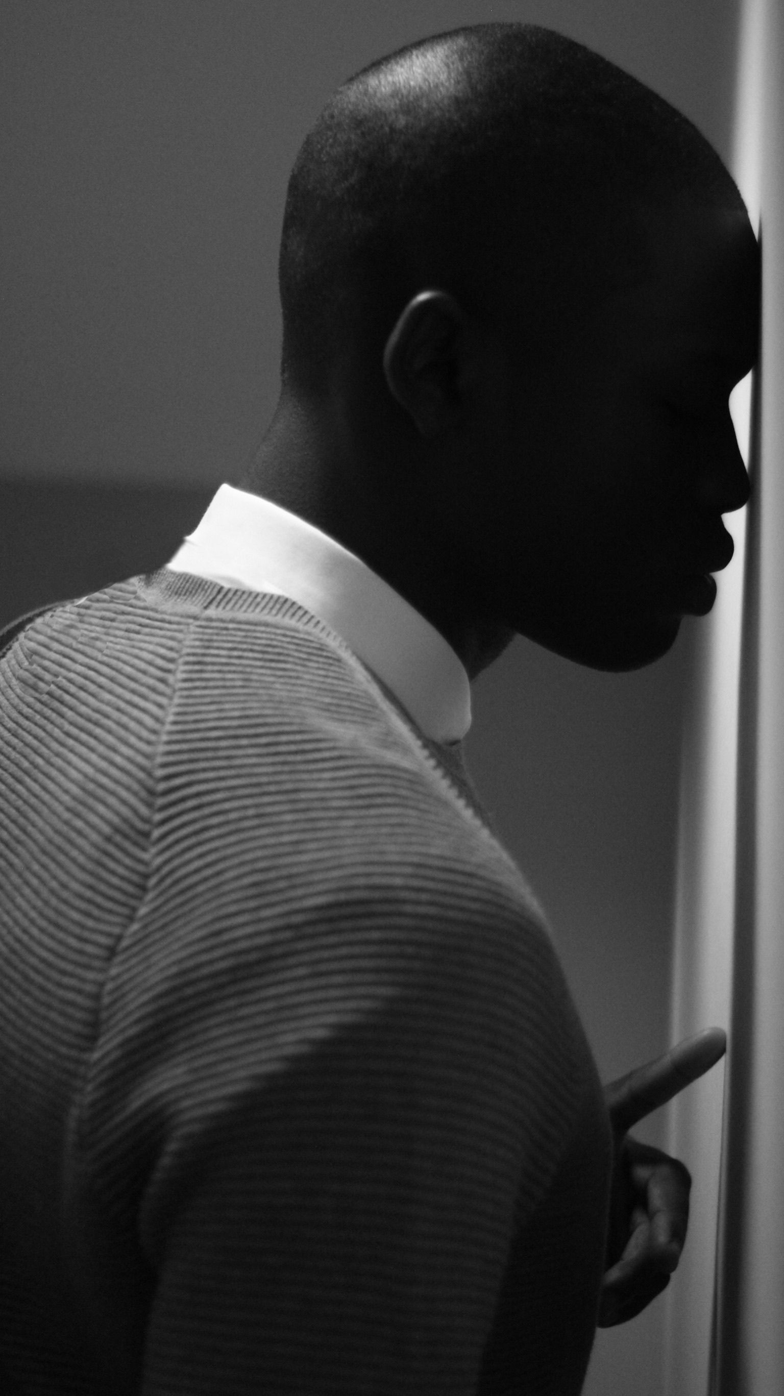 A Man with Pimples on his Cheek · Free Stock Photo
