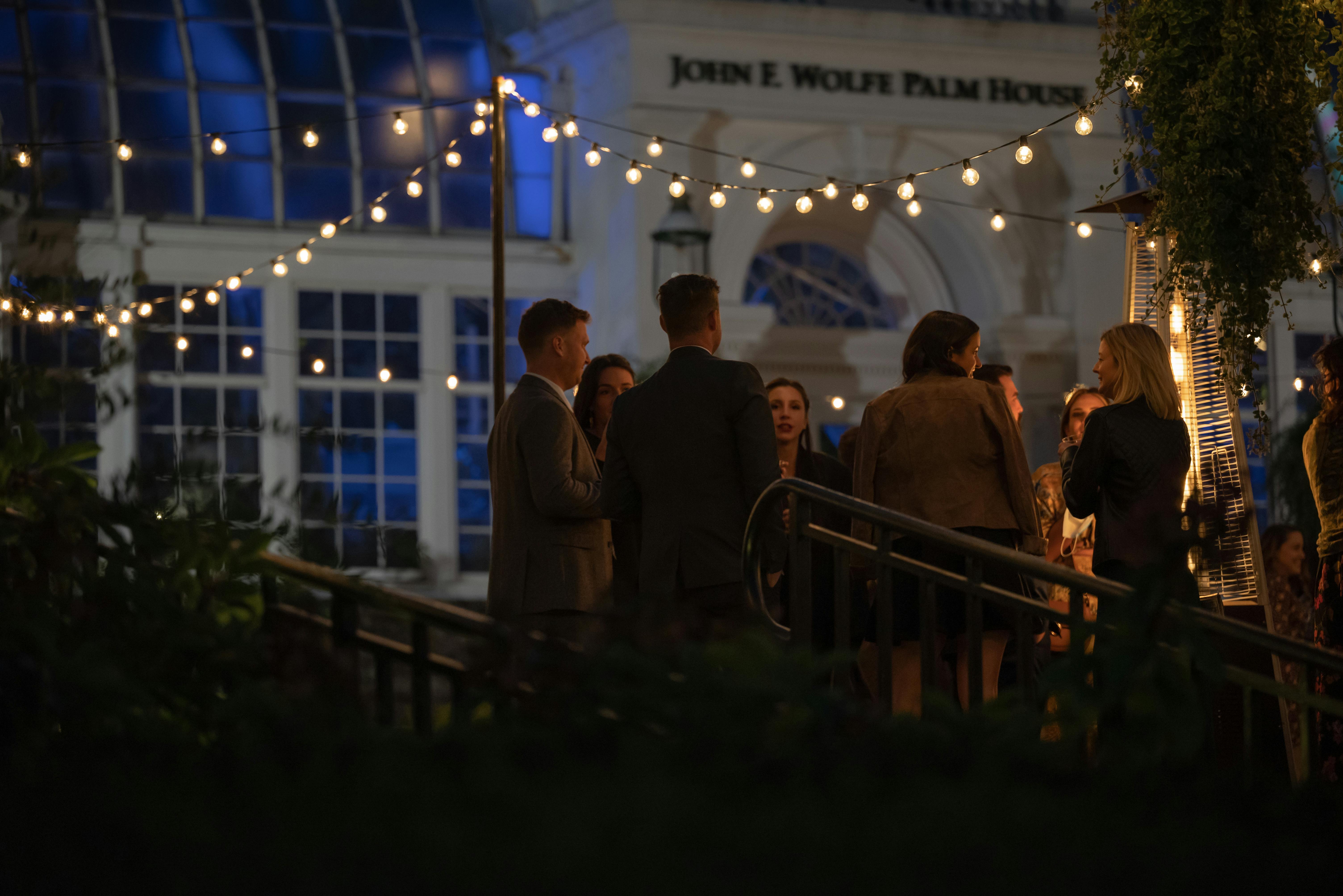 People at a Social Gathering Outdoors · Free Stock Photo