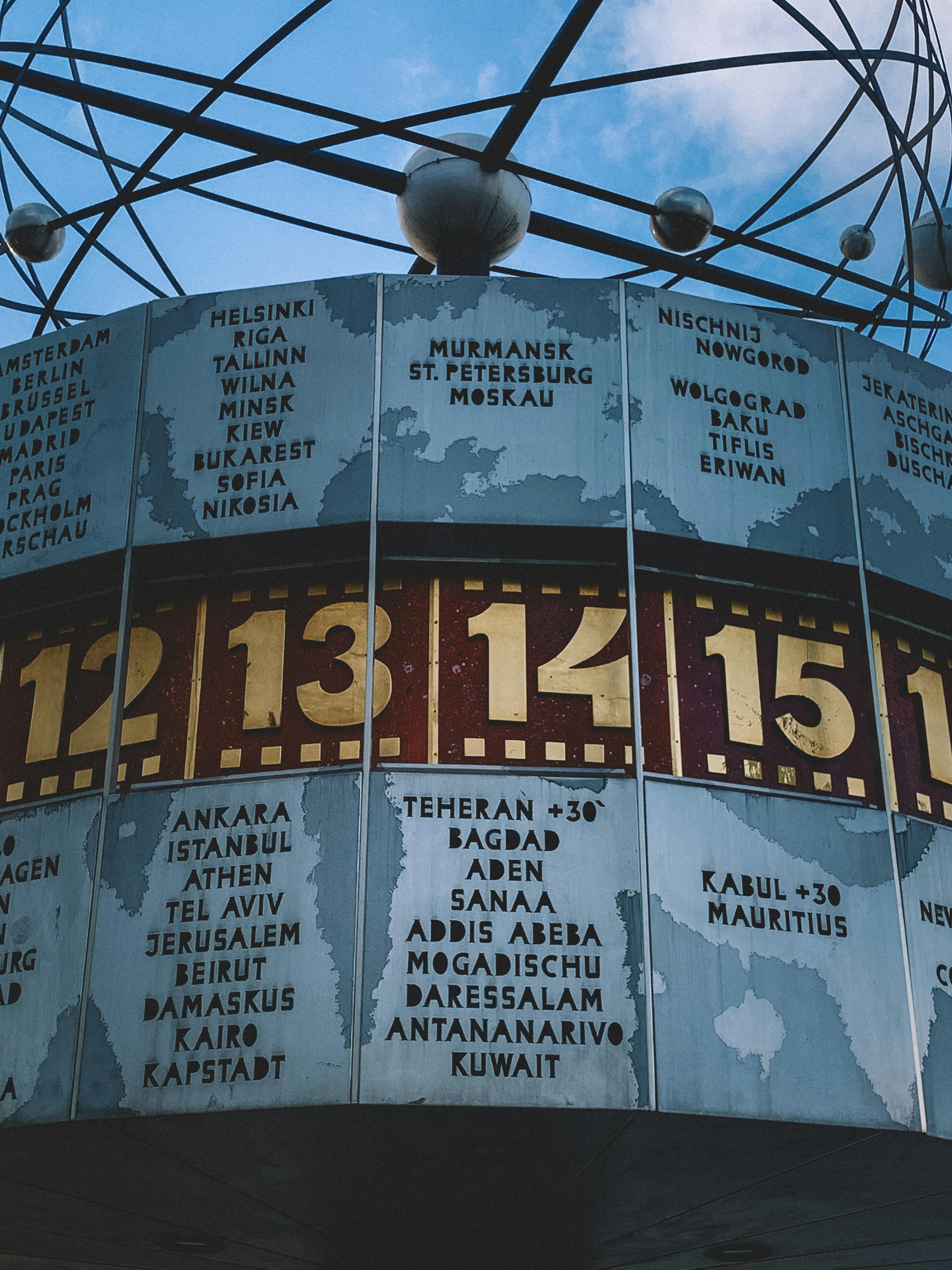 Numbers and Text on Monument · Free Stock Photo