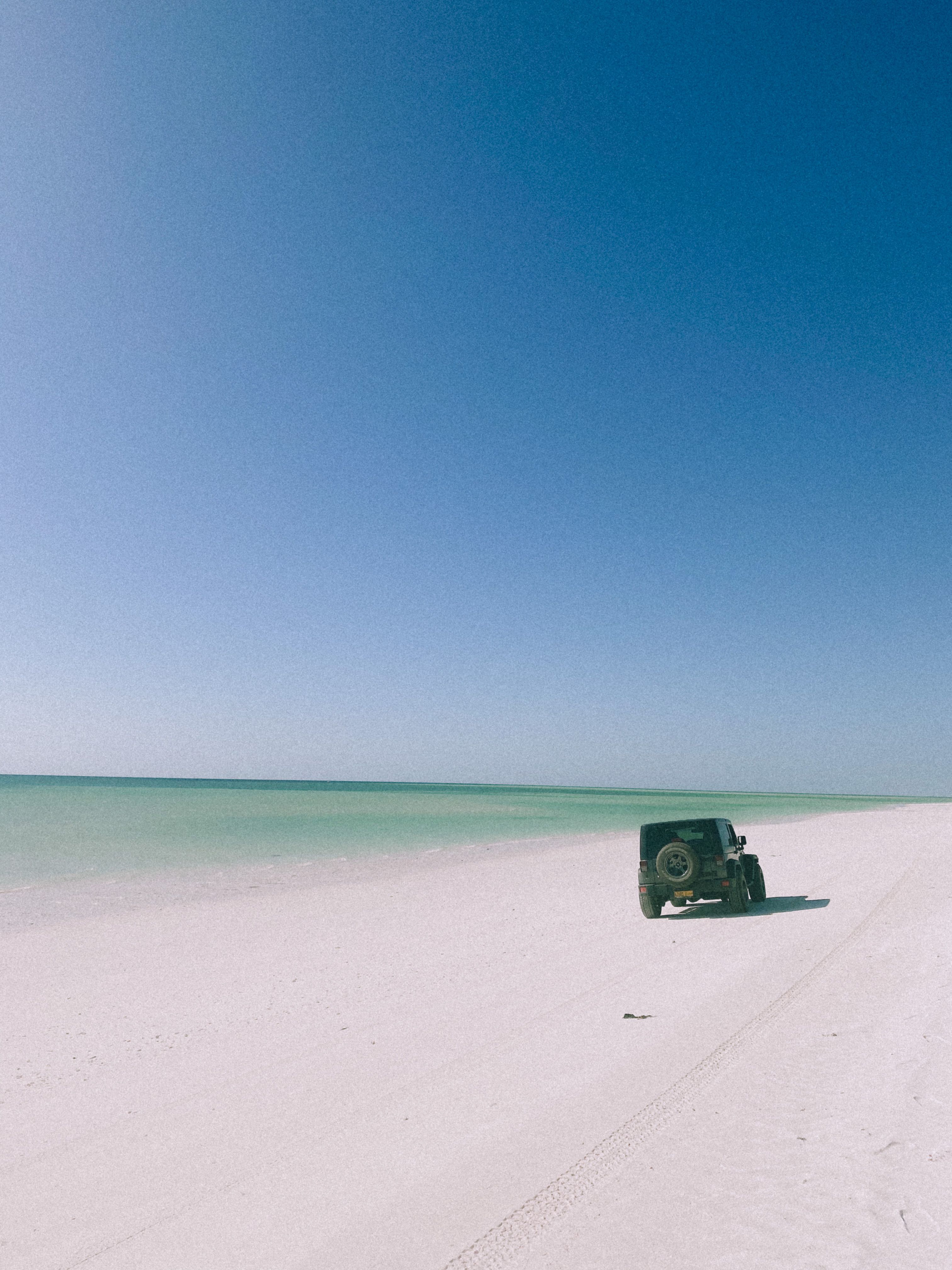 Vehicle Driving on the Beach · Free Stock Photo