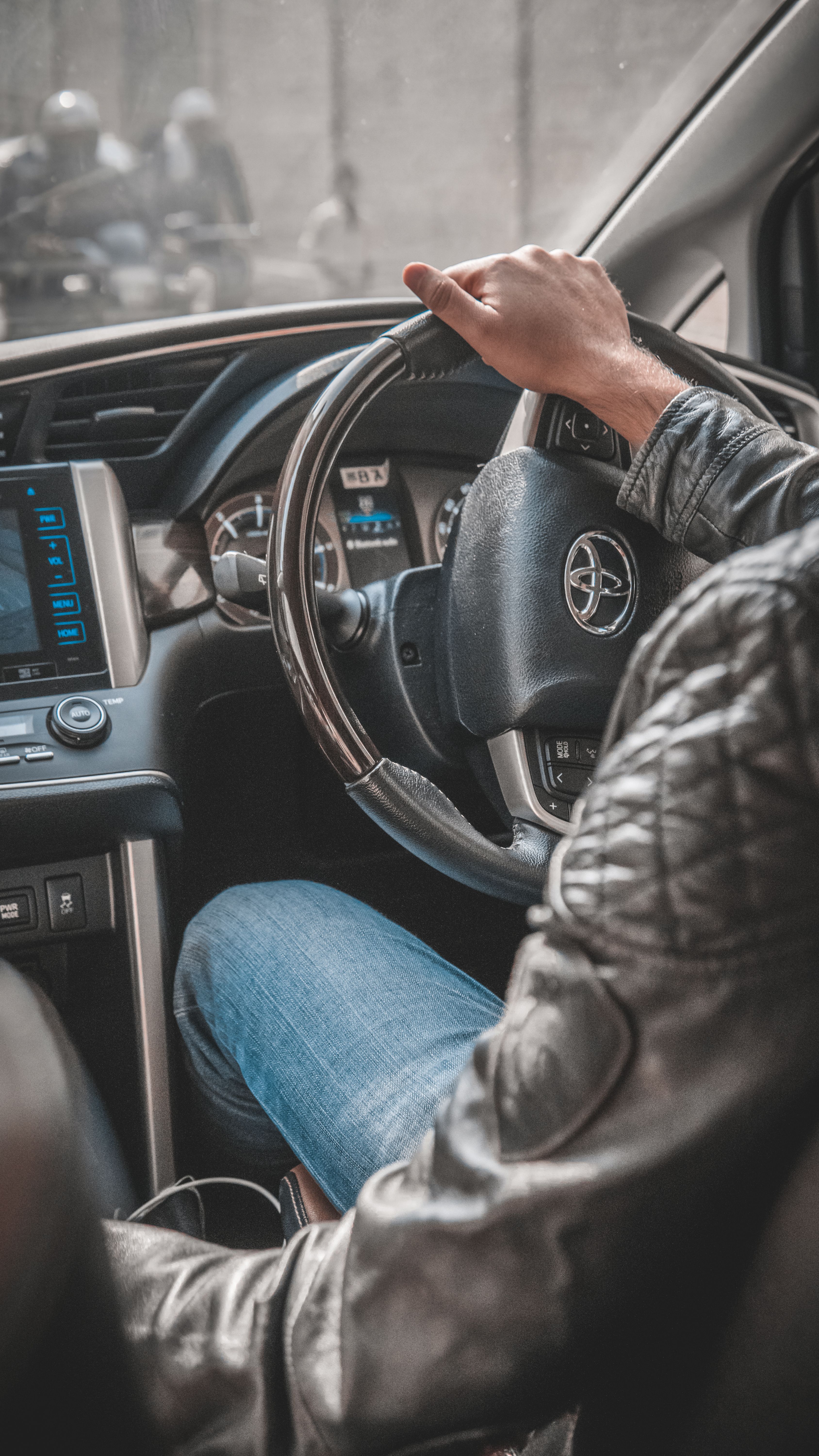 Man Driving a Car · Free Stock Photo