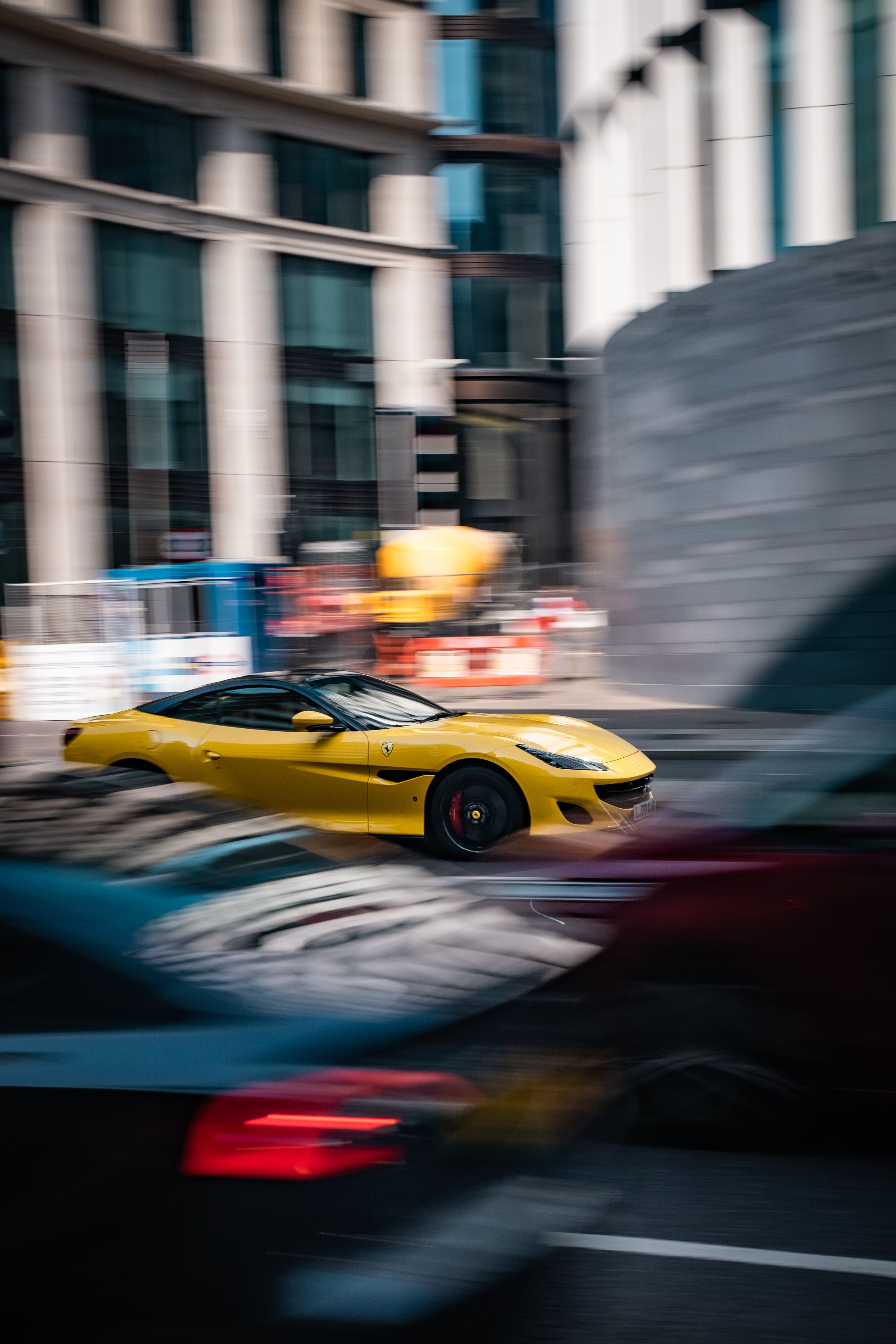 A Yellow Ferrari on the Road · Free Stock Photo