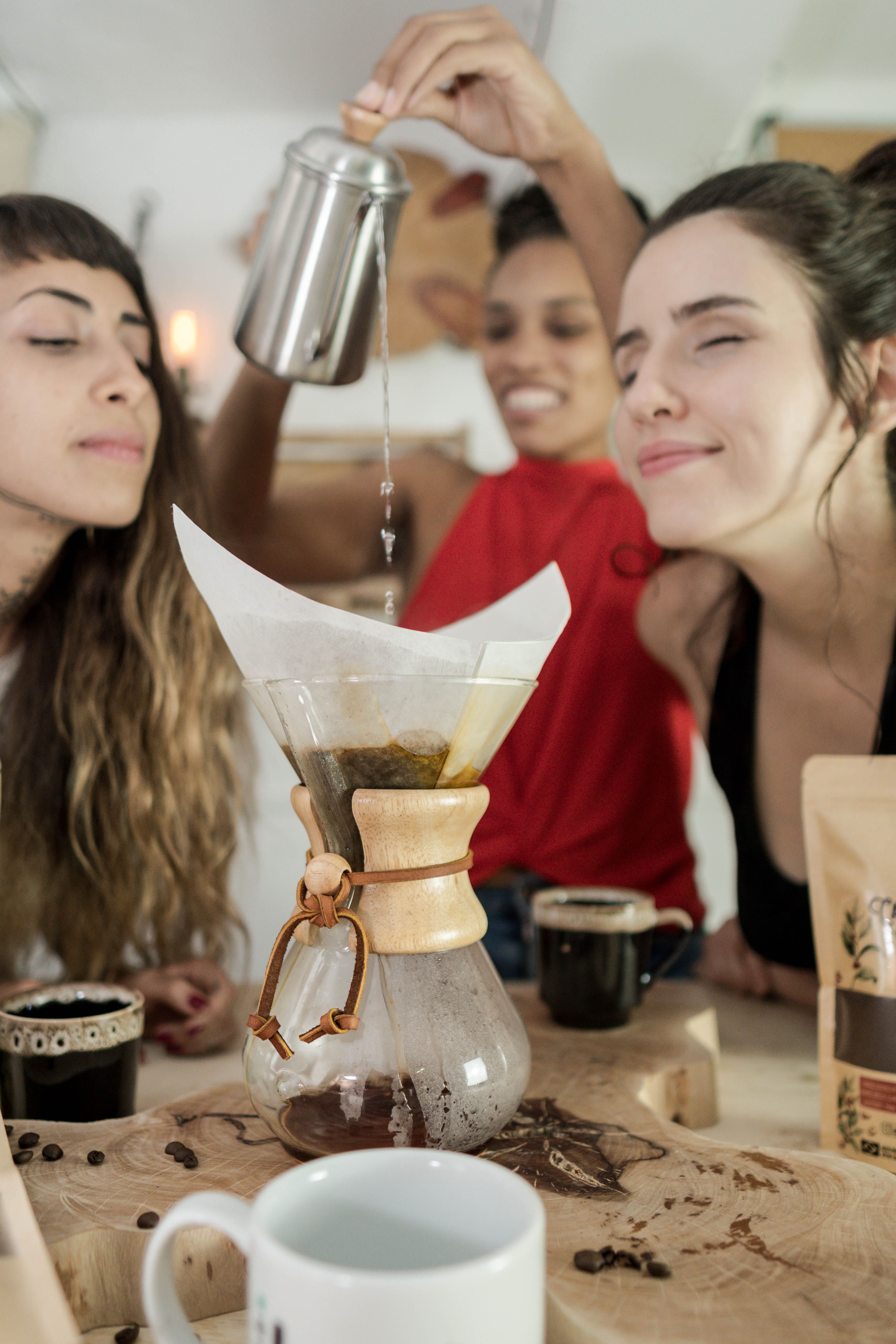 Friends Having Coffee Photos, Download The BEST Free Friends Having ...